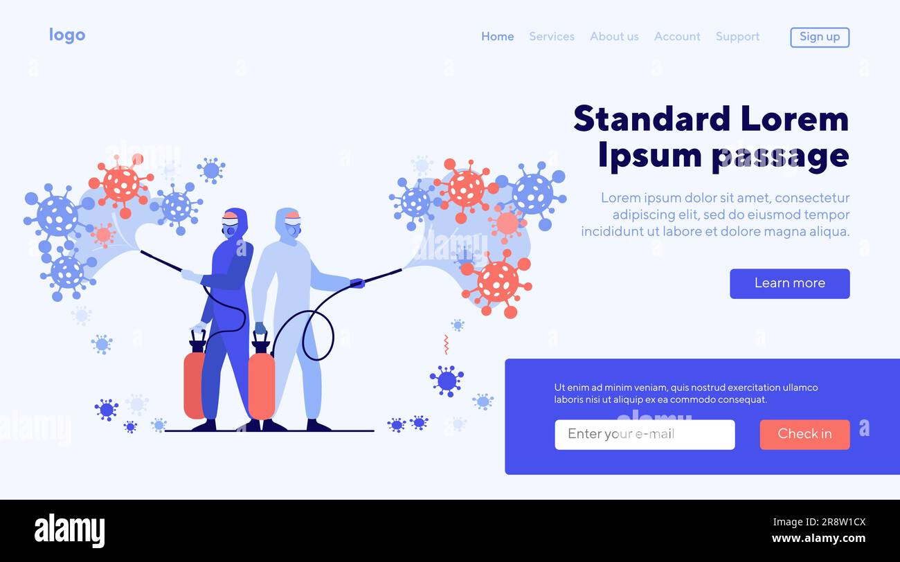 Hazmat sanitizing public Stock Vector Images - Alamy