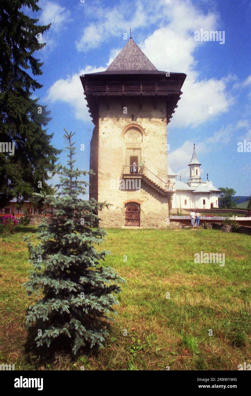Gura Humorului, Suceava County, Romania, 1998. The 17th century ...