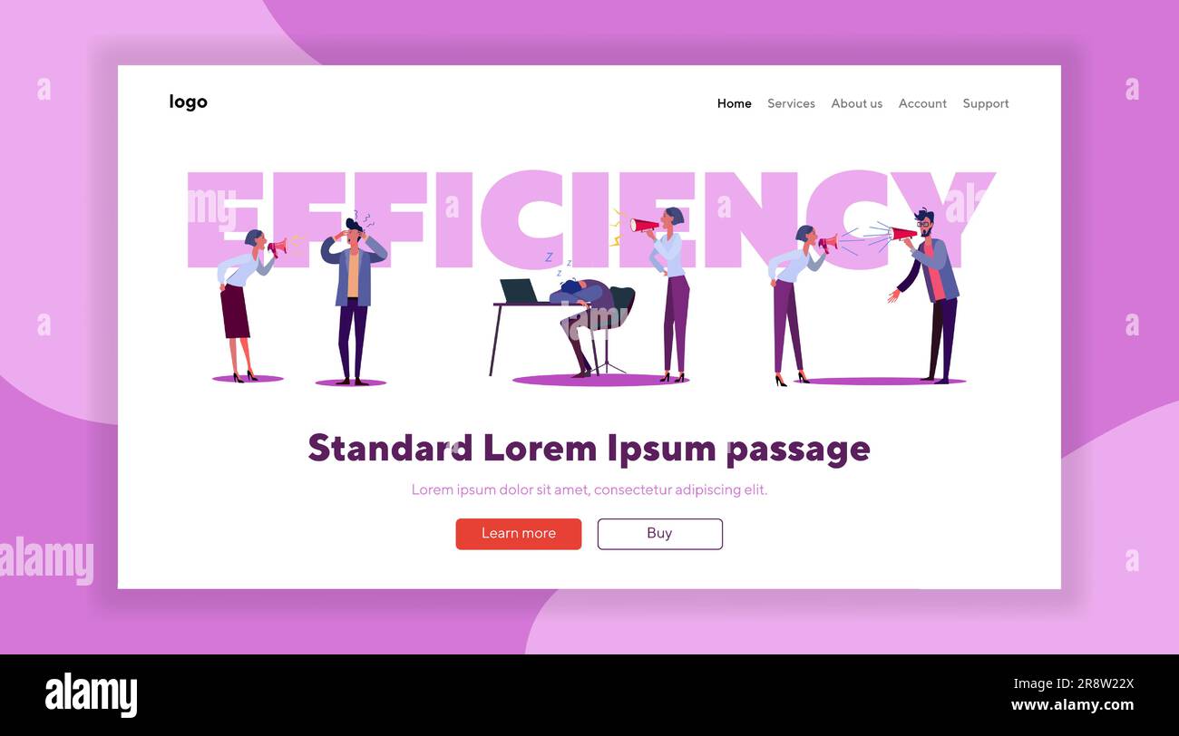 Employees efficiency set Stock Vector Image & Art - Alamy