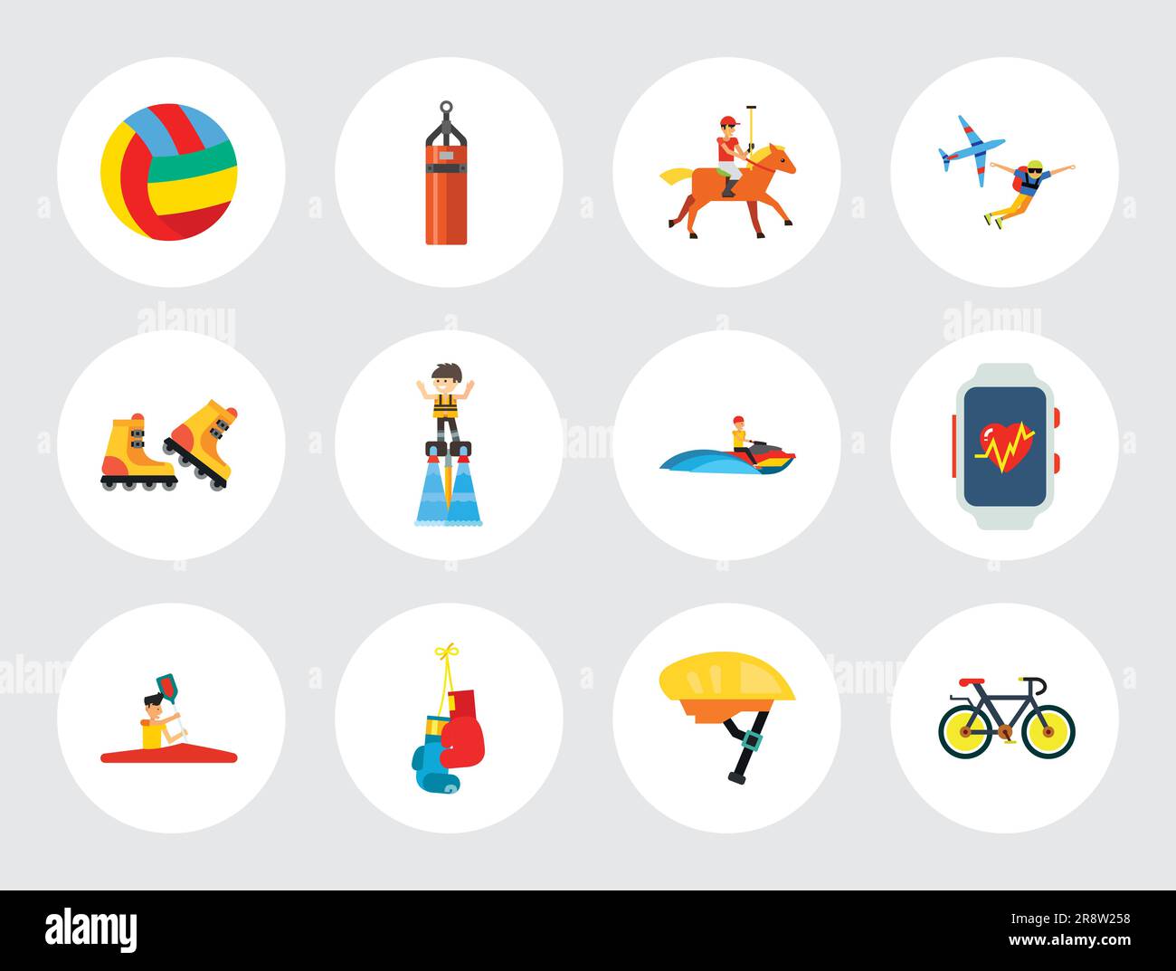 Active Sport Icon Set Stock Vector Image & Art - Alamy