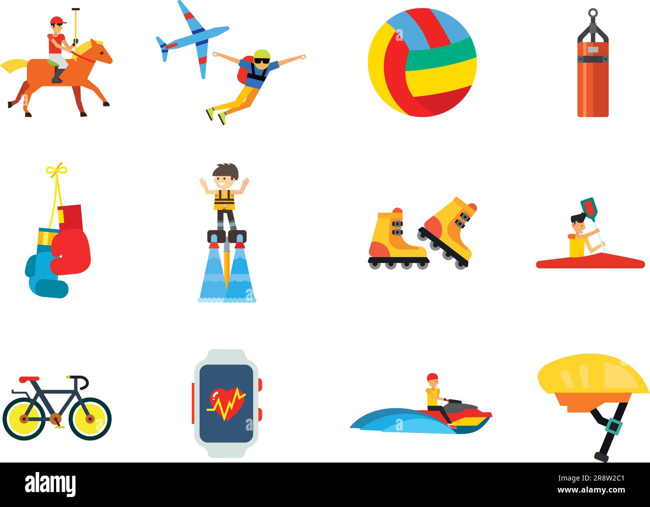 Active Sport Icon Set Stock Vector Image & Art - Alamy