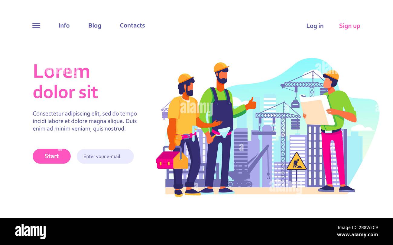 Construction issues Stock Vector Images - Alamy