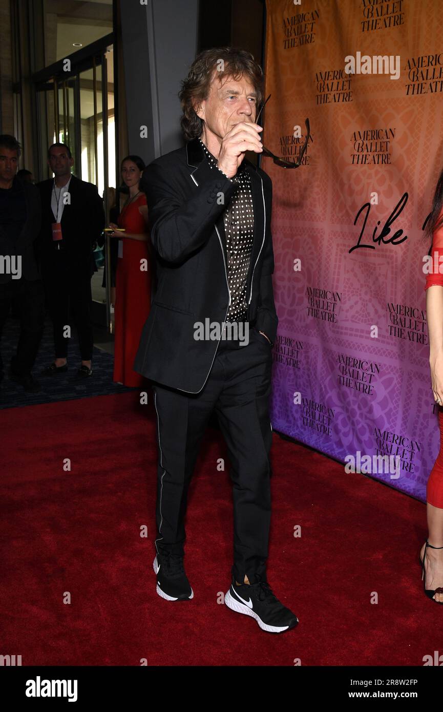 New York, USA. 22nd June, 2023. Mick Jagger attends the American Ballet ...