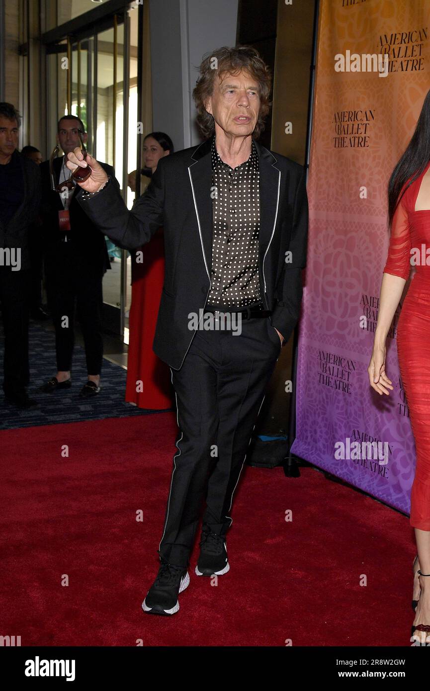 New York, USA. 22nd June, 2023. Mick Jagger attends the American Ballet ...