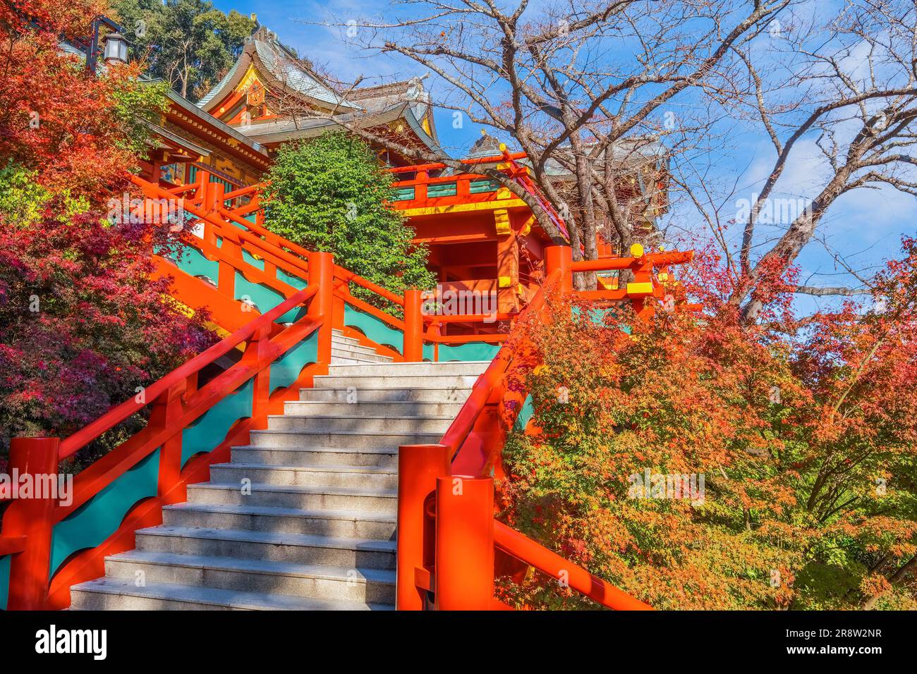 Saga, Japan - Nov 28 2022: Yutoku Inari shrine in Kashima City, Saga ...