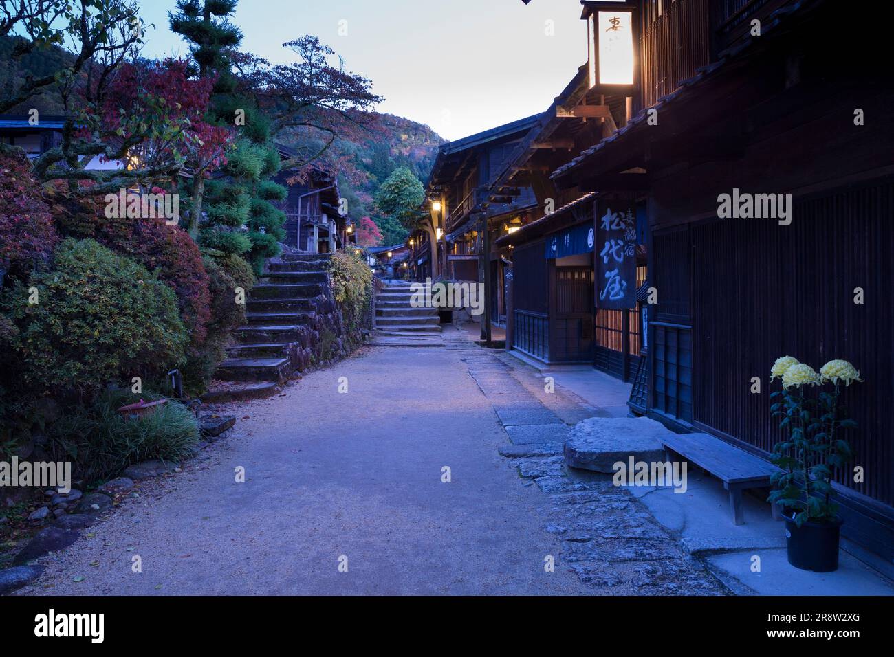 Nagiso town hi-res stock photography and images - Alamy