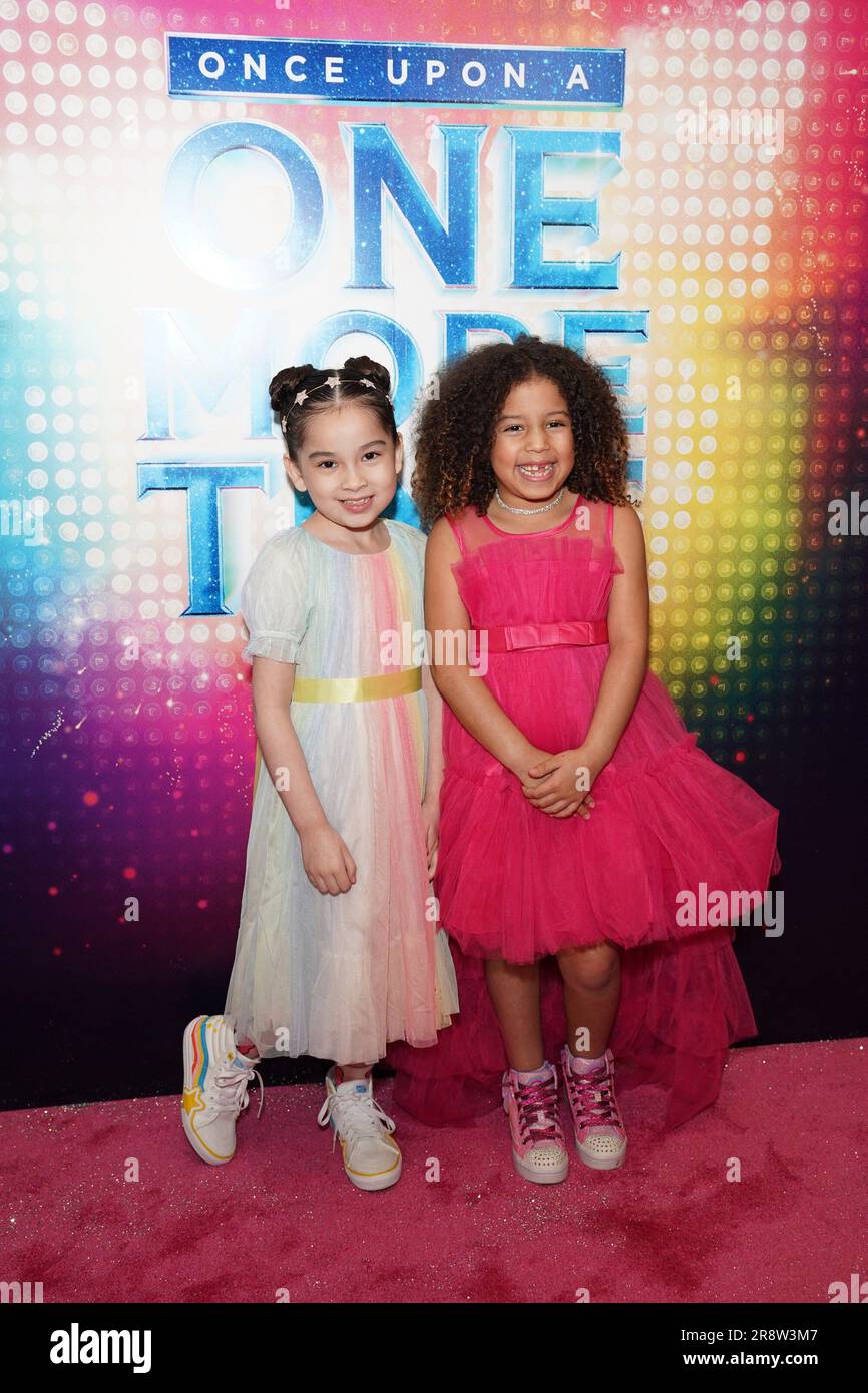 New York, NY, USA. 22nd June, 2023. Isabella Ye, Mila Weir in ...