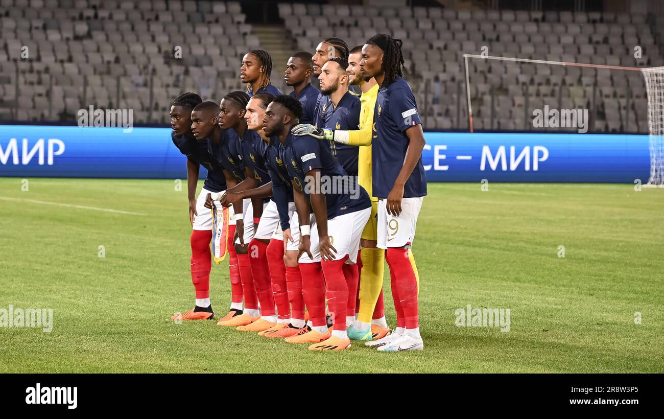 Uefa under 21 2023 france hi-res stock photography and images - Alamy