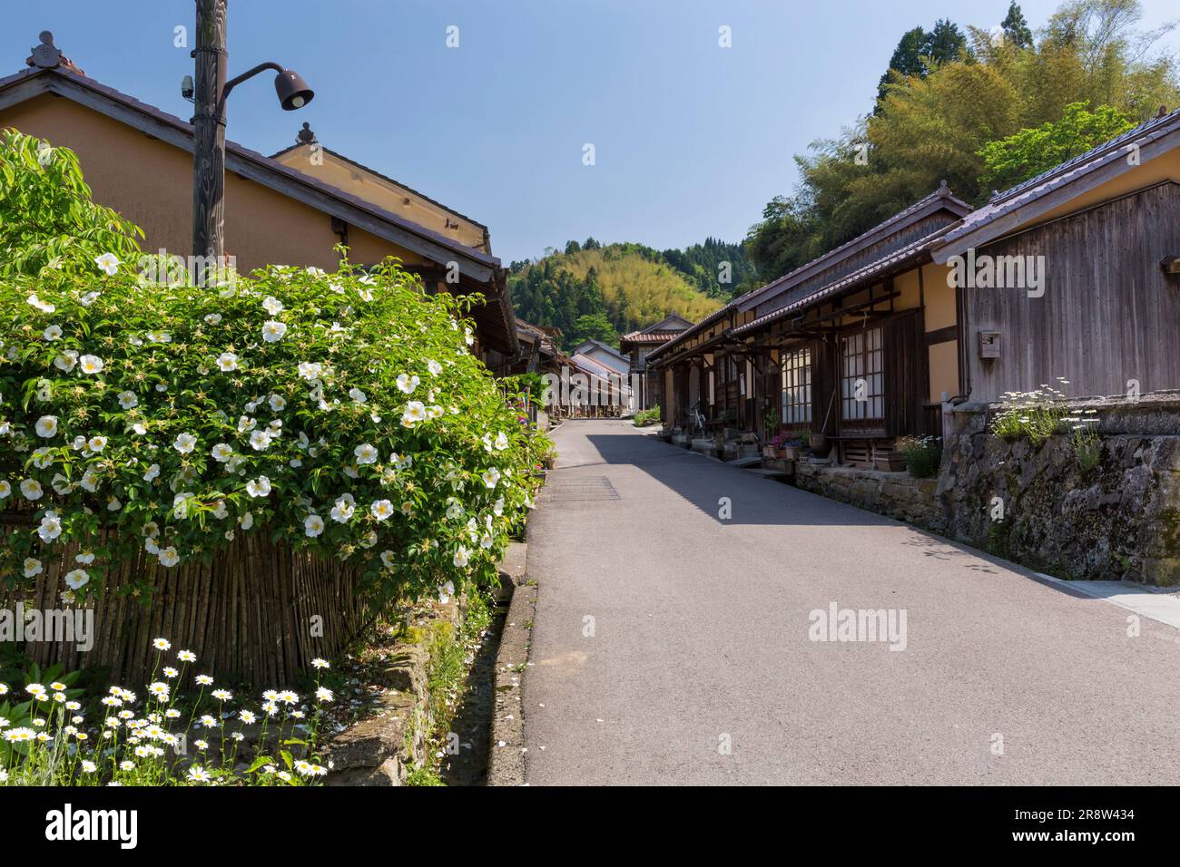 Omori district of the Iwami silver mine Stock Photo - Alamy