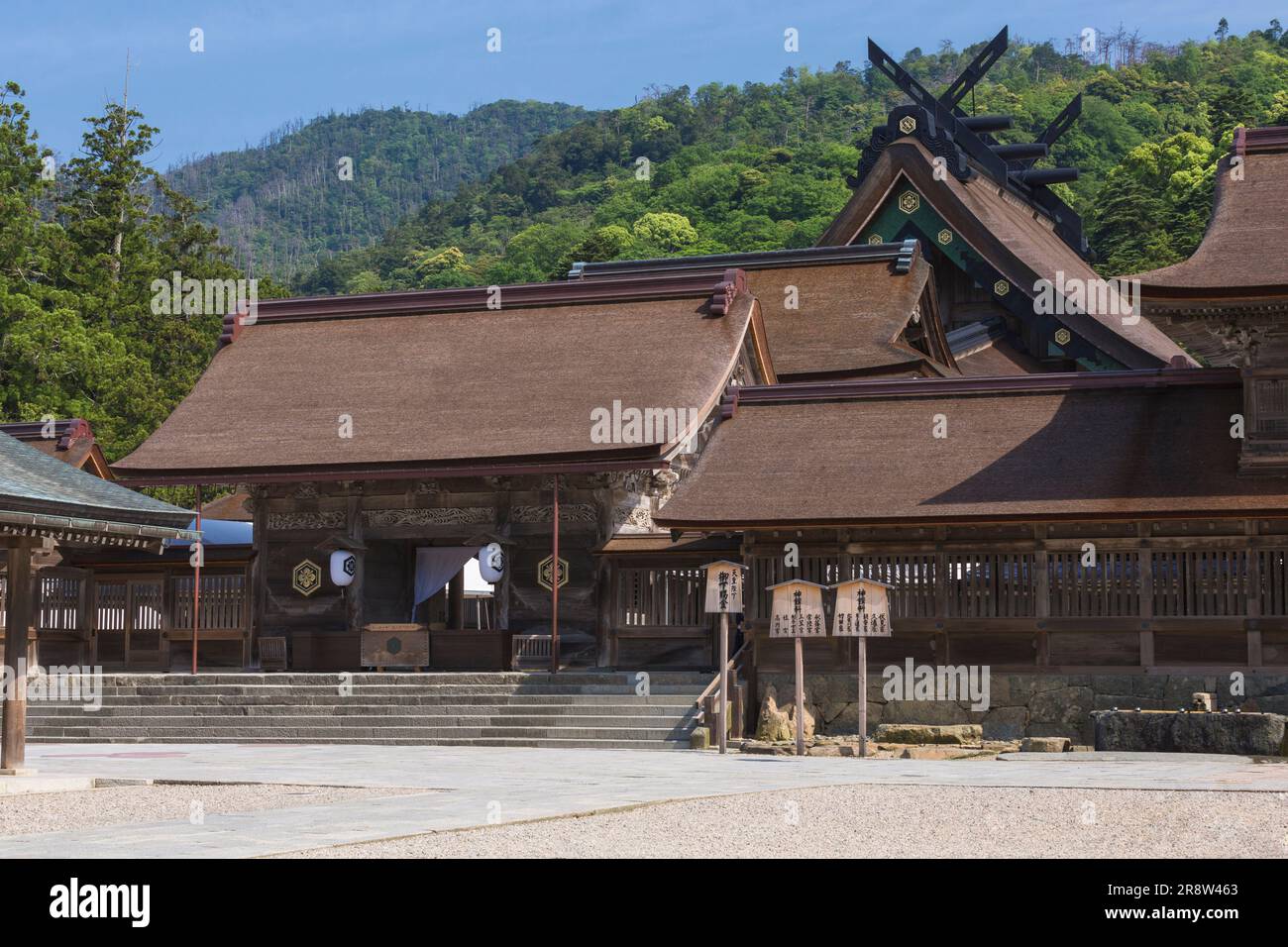 Main hall of the Izumo Taisha shrine Stock Photo - Alamy
