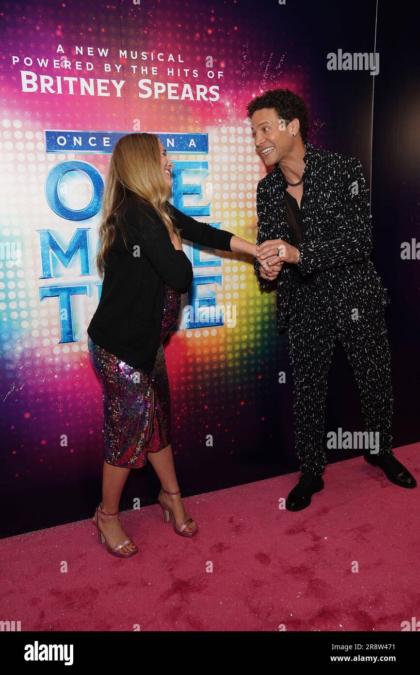 New York, NY, USA. 22nd June, 2023. Christy Altomare, Justin Guarini in ...