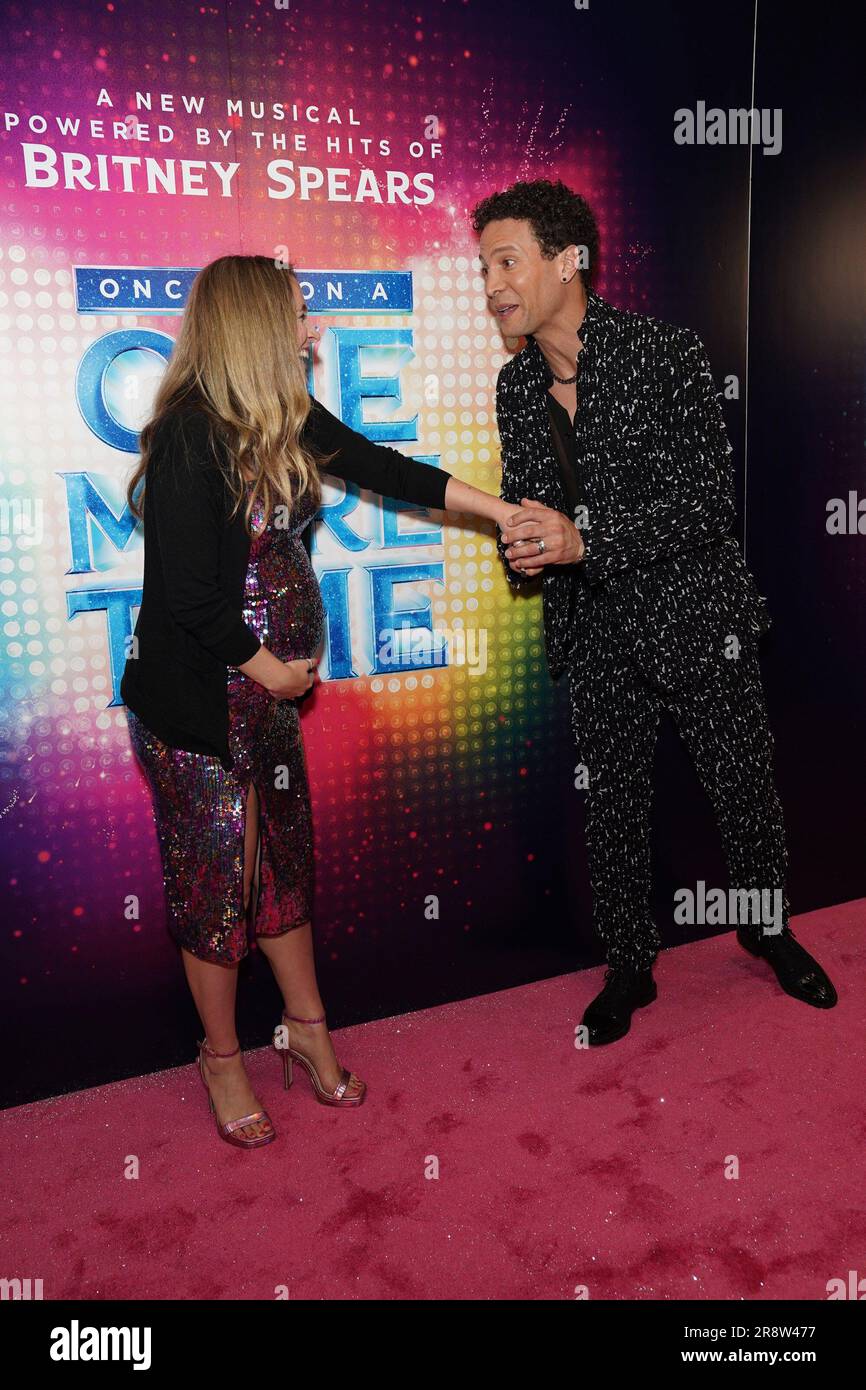 New York, NY, USA. 22nd June, 2023. Christy Altomare, Justin Guarini in ...