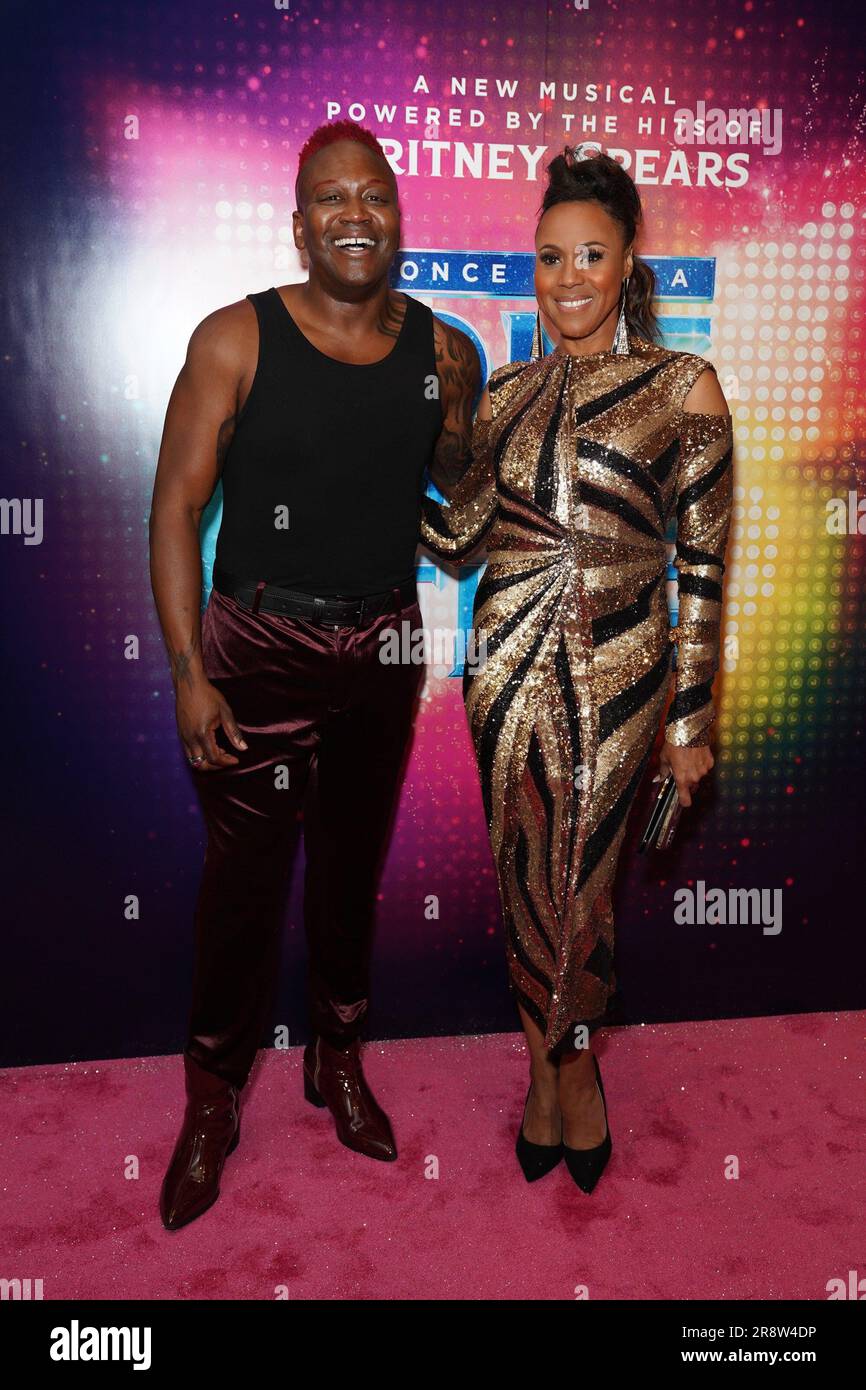 New York, NY, USA. 22nd June, 2023. Tituss Burgess, Deborah Cox in ...