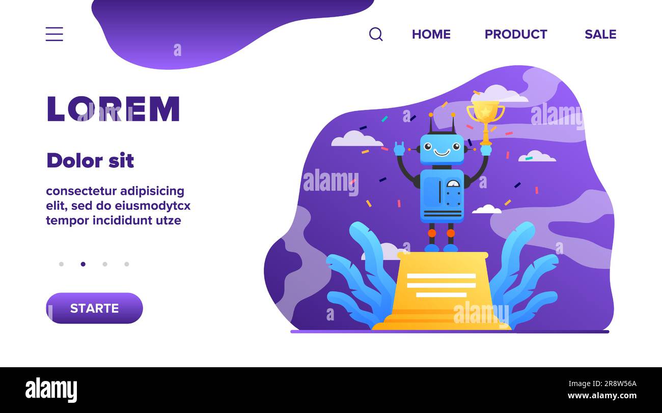 Robot humanoid first Stock Vector Images - Alamy