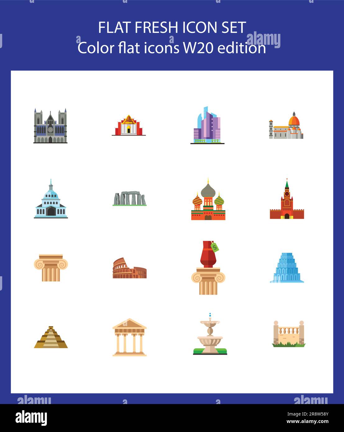 Core values icon set Stock Vector Image & Art - Alamy