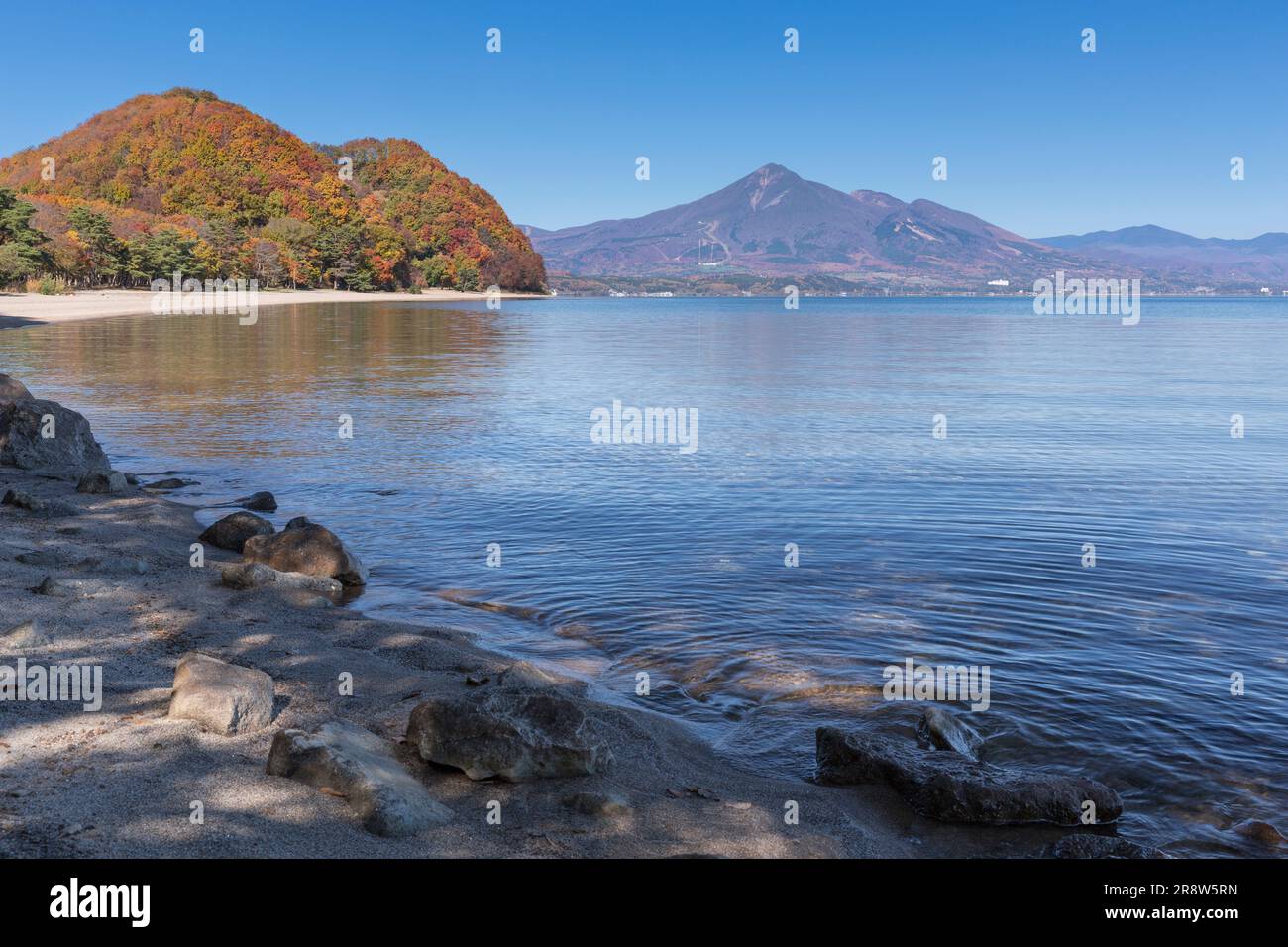 Japan inawashiro lake hi-res stock photography and images - Alamy