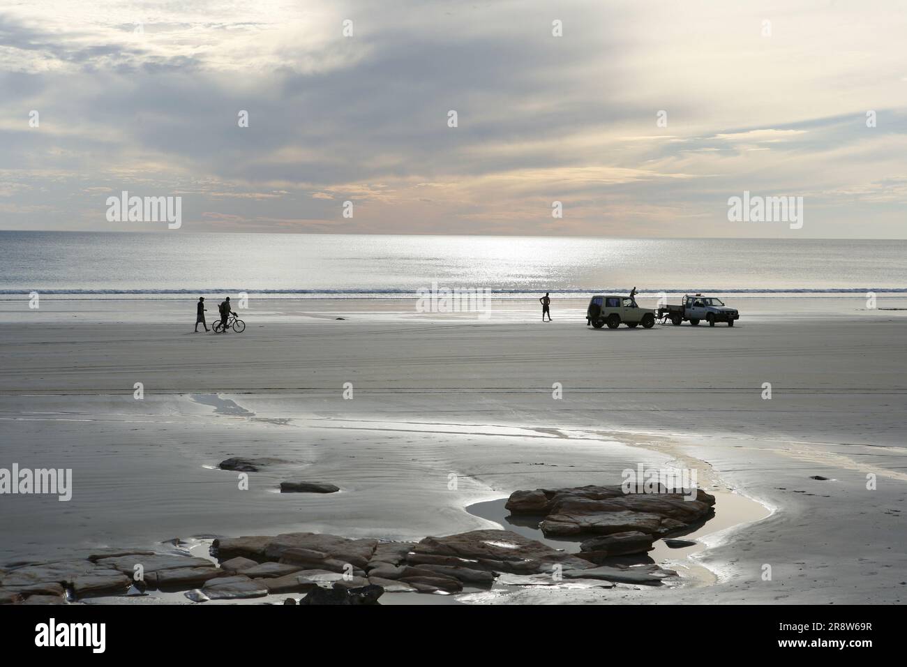 Peaceful view of Broome Cable Beach, Western Australia Stock Photo - Alamy