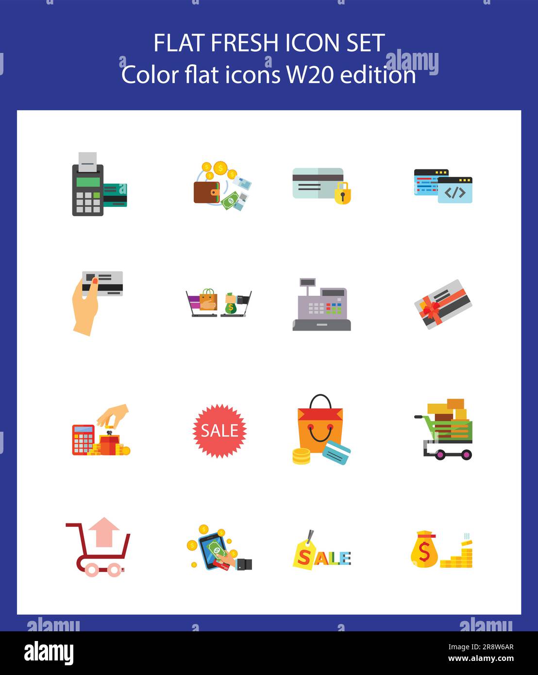 Making purchase icon set Stock Vector Image & Art - Alamy