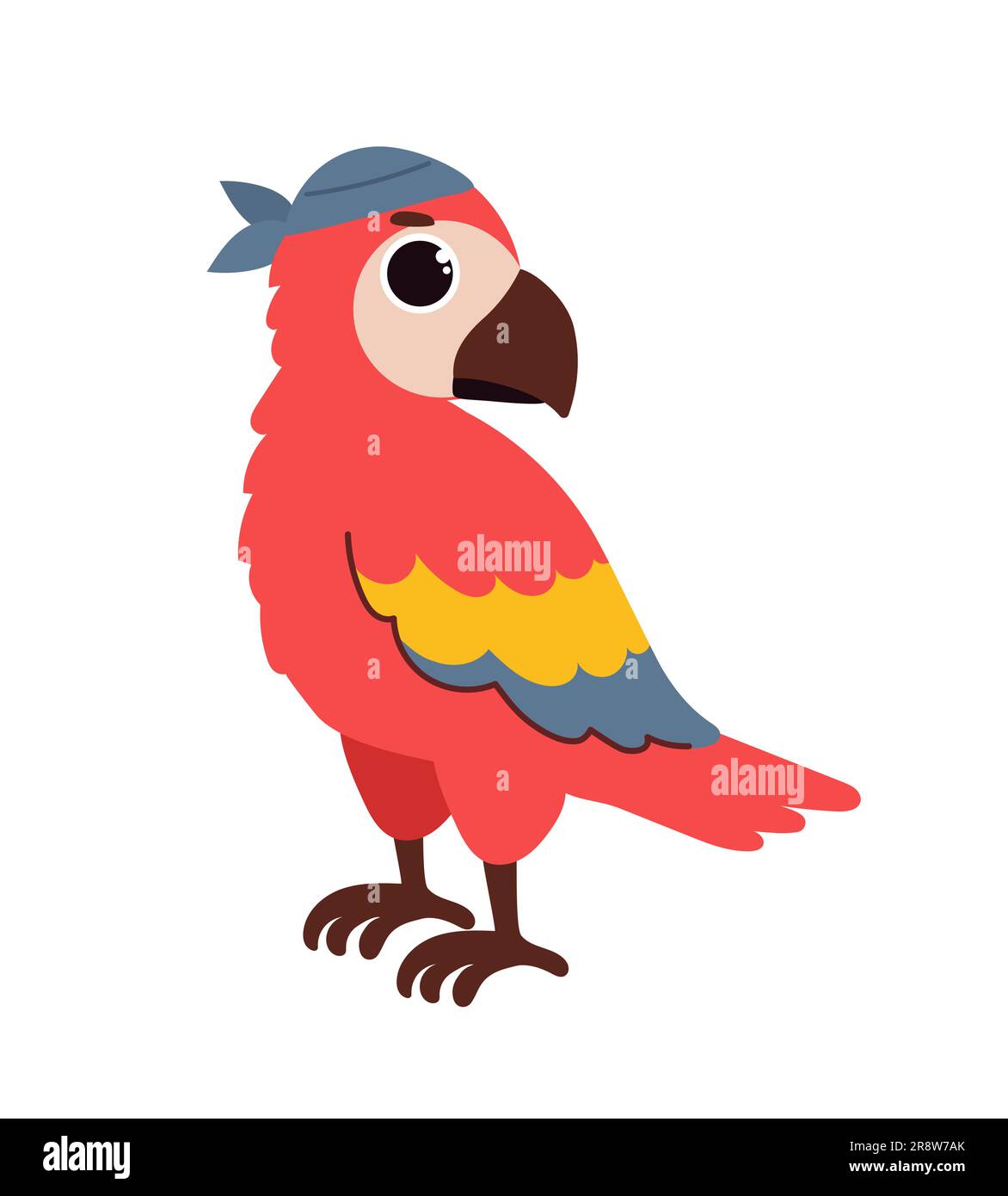 Parrot girl Stock Vector Images - Alamy