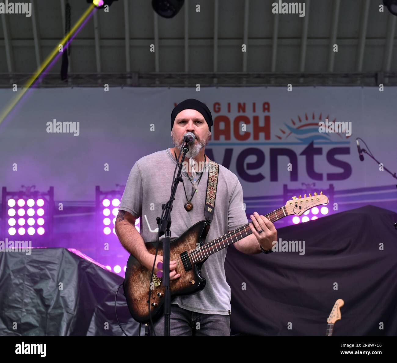 June 21, 2023, Virginia Beach, Virginia, USA: The JASON CALE Band ...