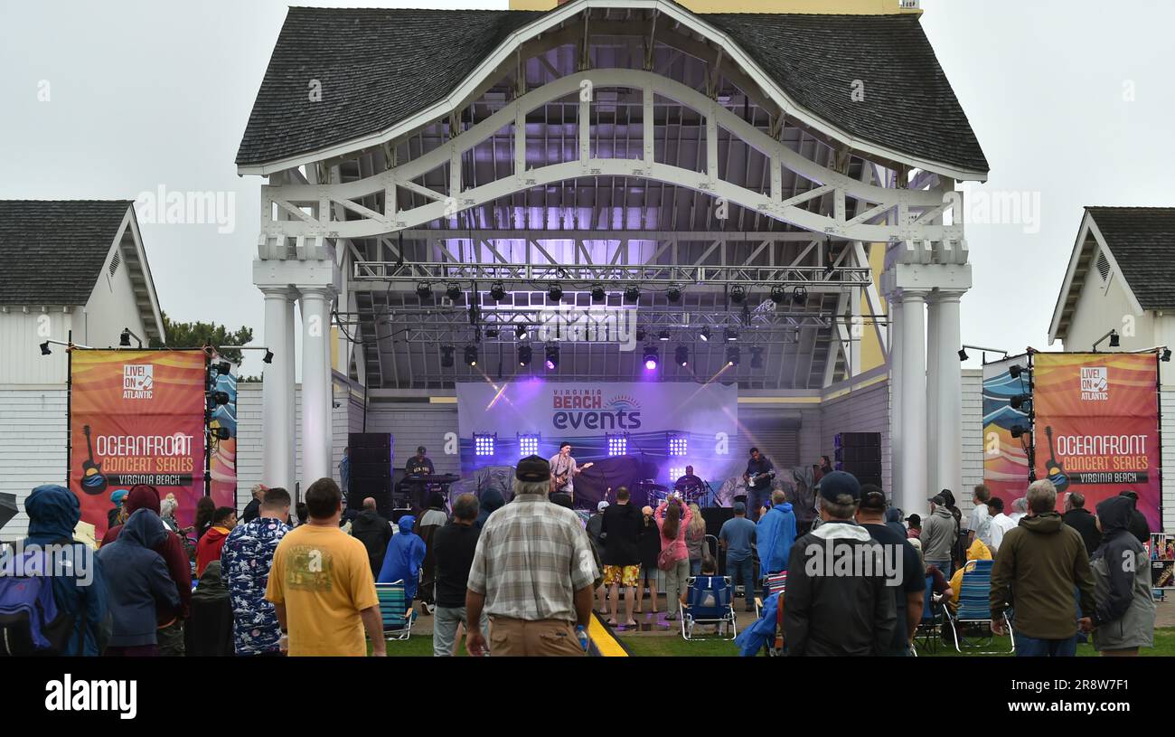 June 21, 2023, Virginia Beach, Virginia, USA: The JASON CALE Band ...
