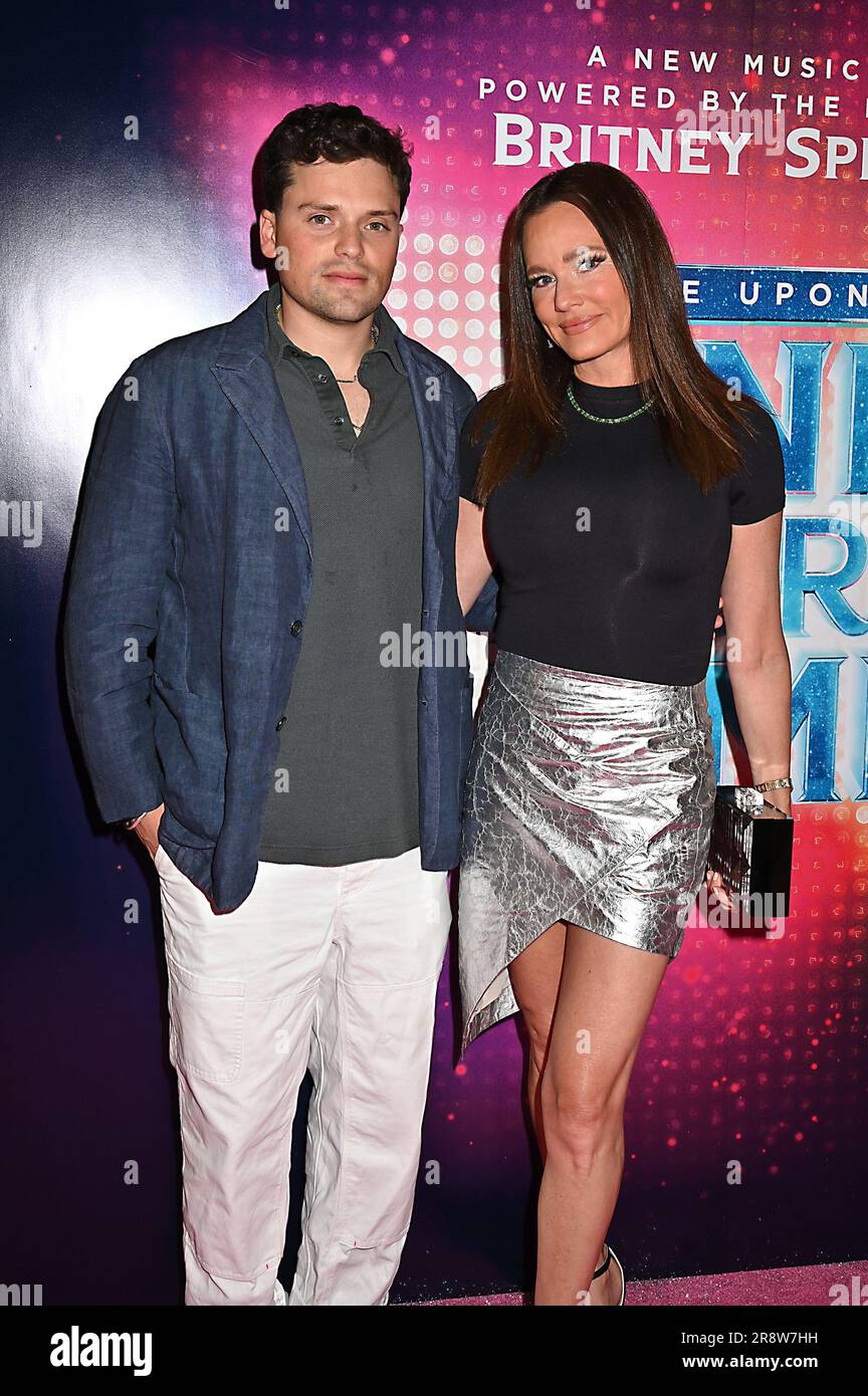 New York, New York, USA on June 22, 2023. Meredith Marks and son Reid ...