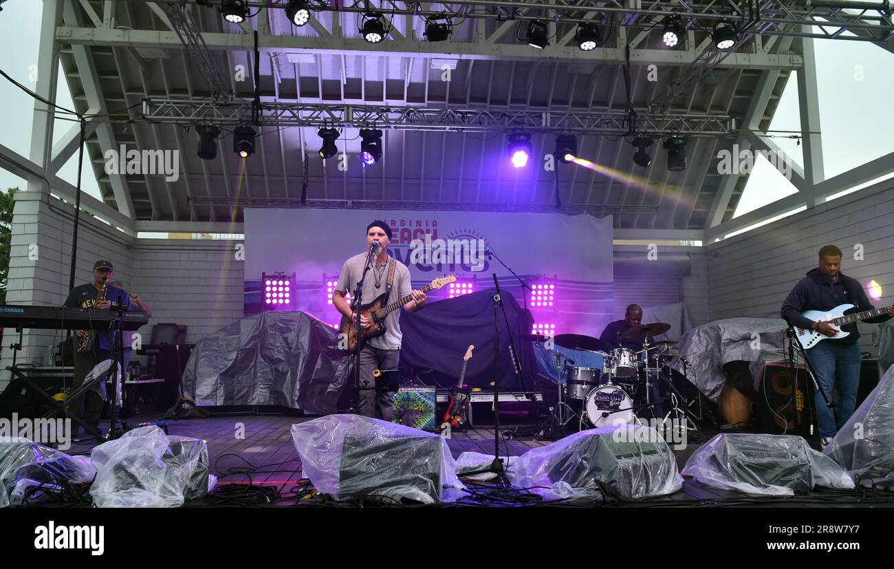 June 21, 2023, Virginia Beach, Virginia, USA: The JASON CALE Band ...