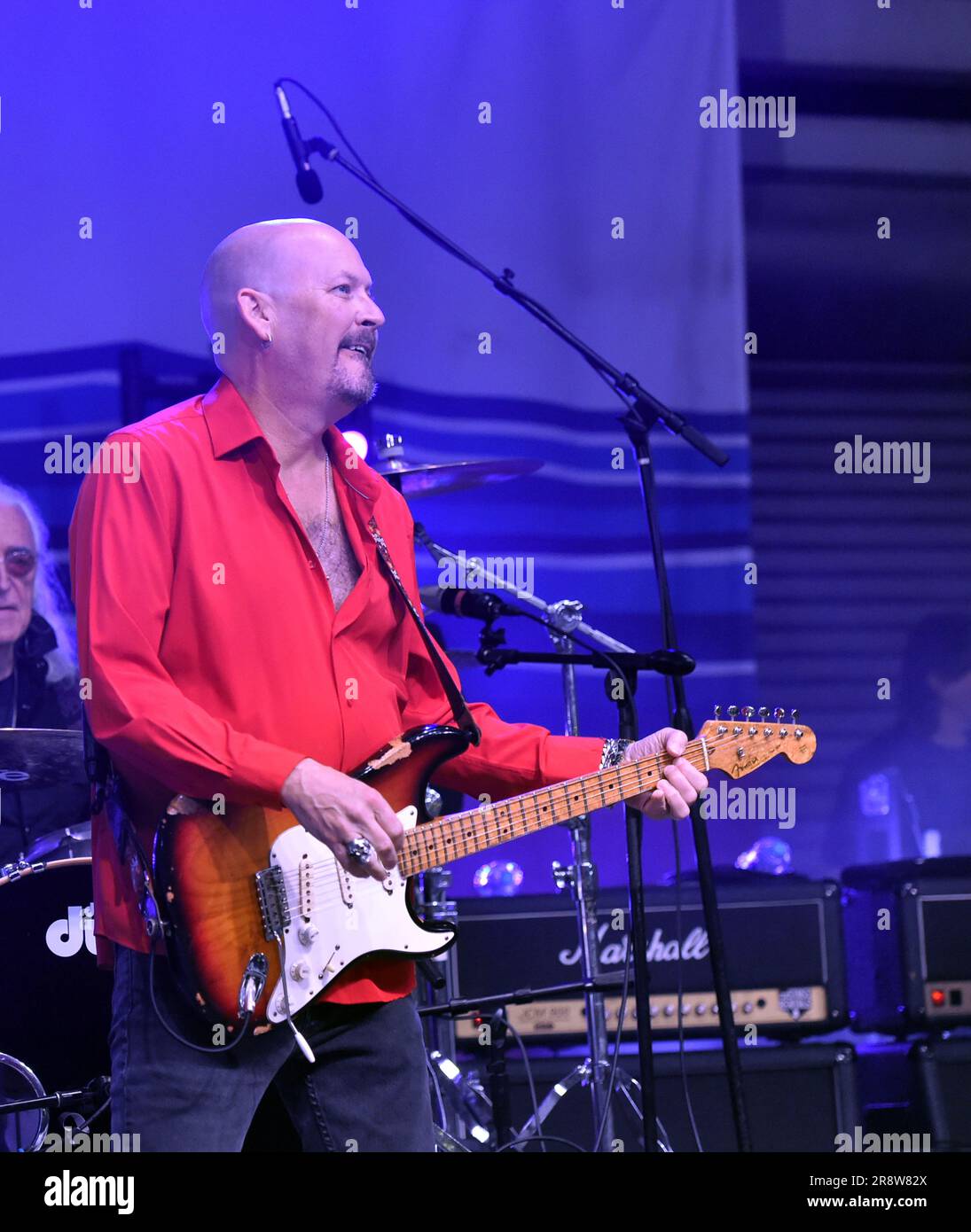 June 21, 2023, Virginia Beach, Virginia, USA: Foghat member SCOTT HOLT ...