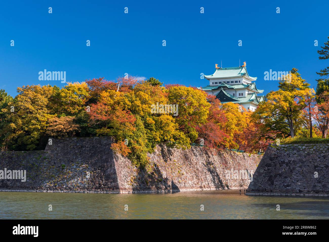 Nagoya Castle in Autumn Stock Photo - Alamy