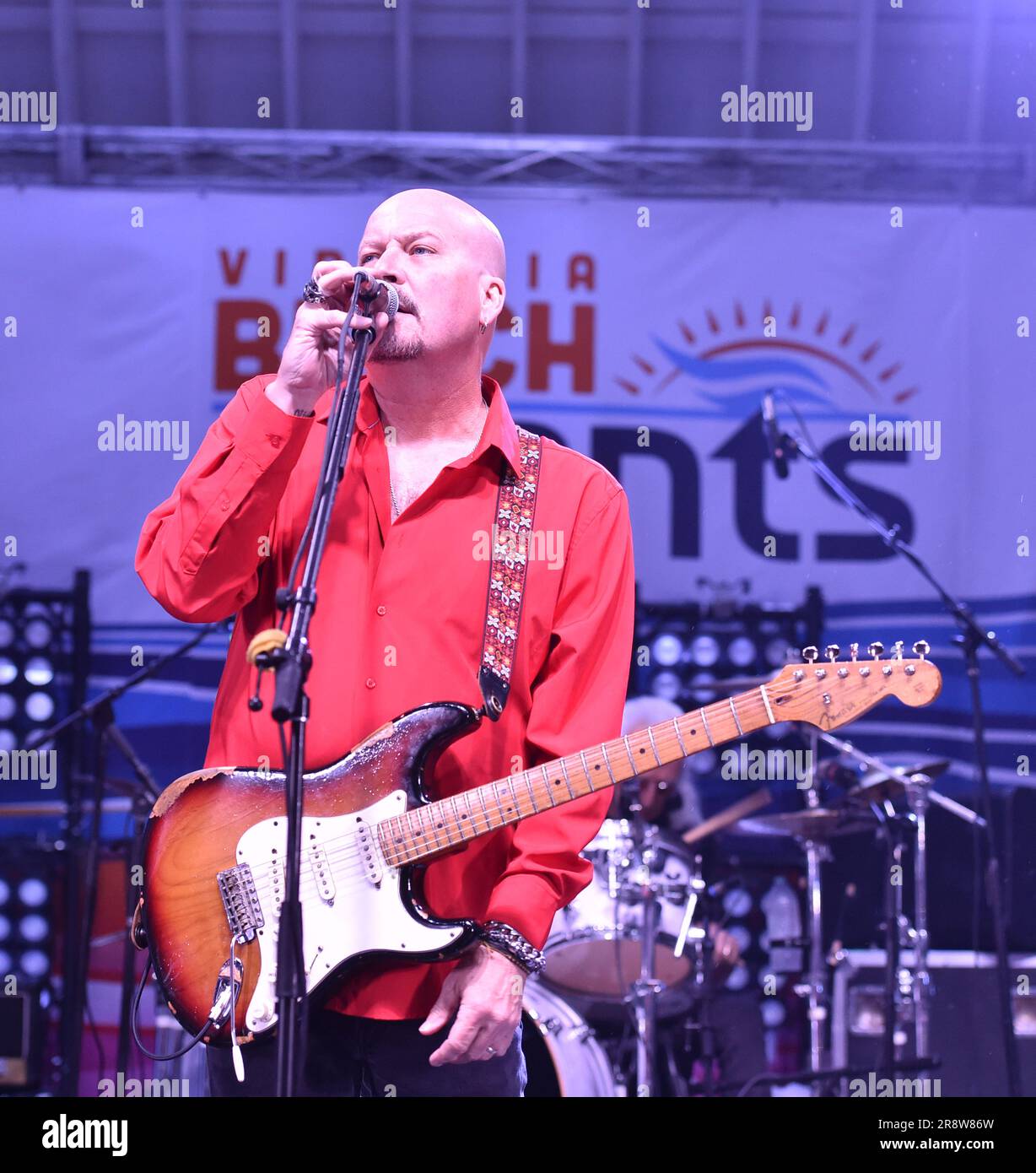 June 21, 2023, Virginia Beach, Virginia, USA: Foghat member SCOTT HOLT ...