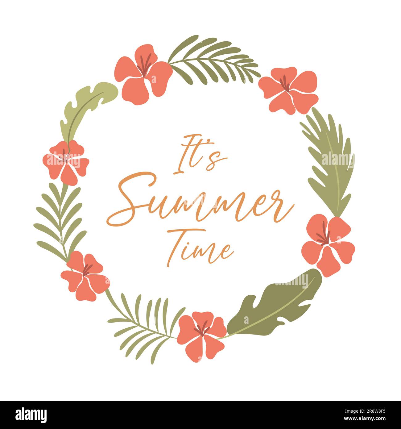 Hello summer time travel Cut Out Stock Images & Pictures - Alamy