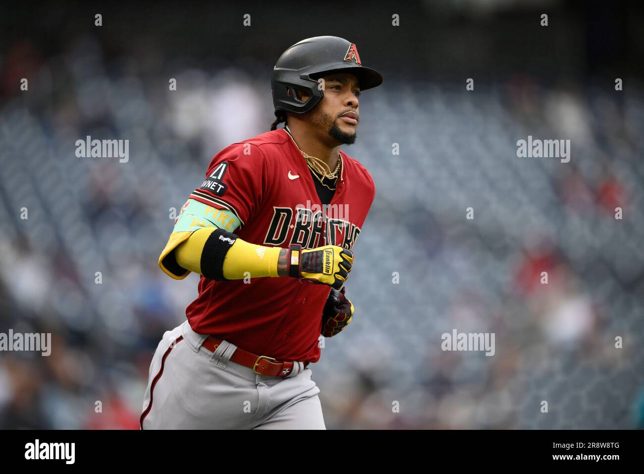 Arizona Diamondbacks' Ketel Marte in action during a baseball game ...