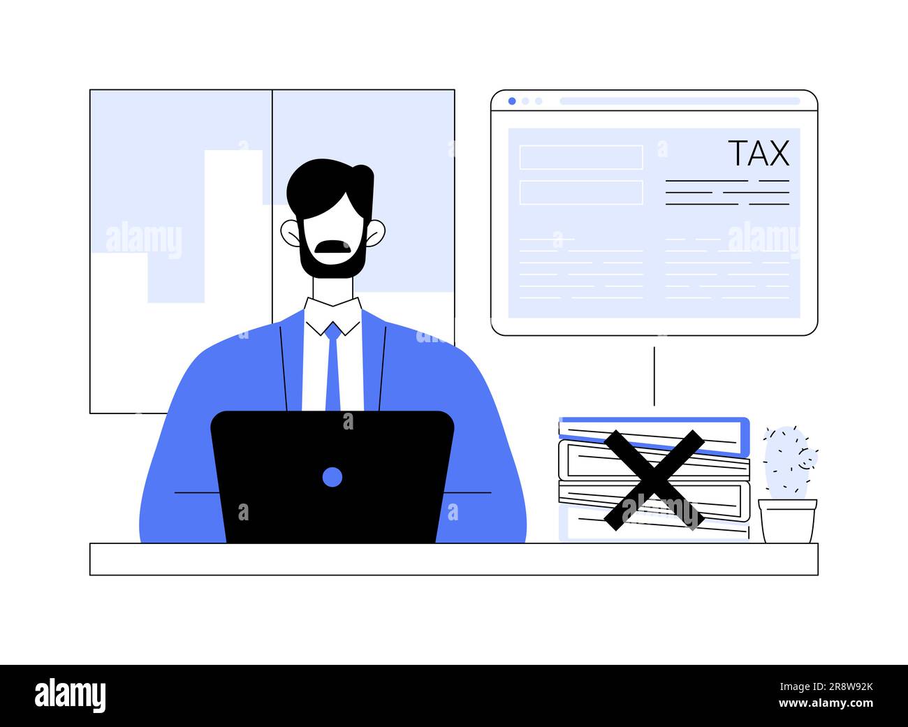 Digital filing Stock Vector Images - Alamy