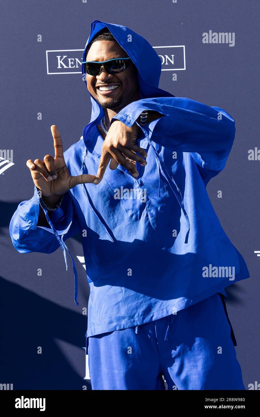 Los Angeles, USA. 22nd June, 2023. Usher attends the arrivals of the ...