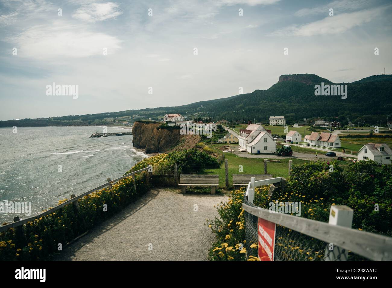 the symbol of the Gaspesie, a region of Quebec (Canada) from Cape Mont ...