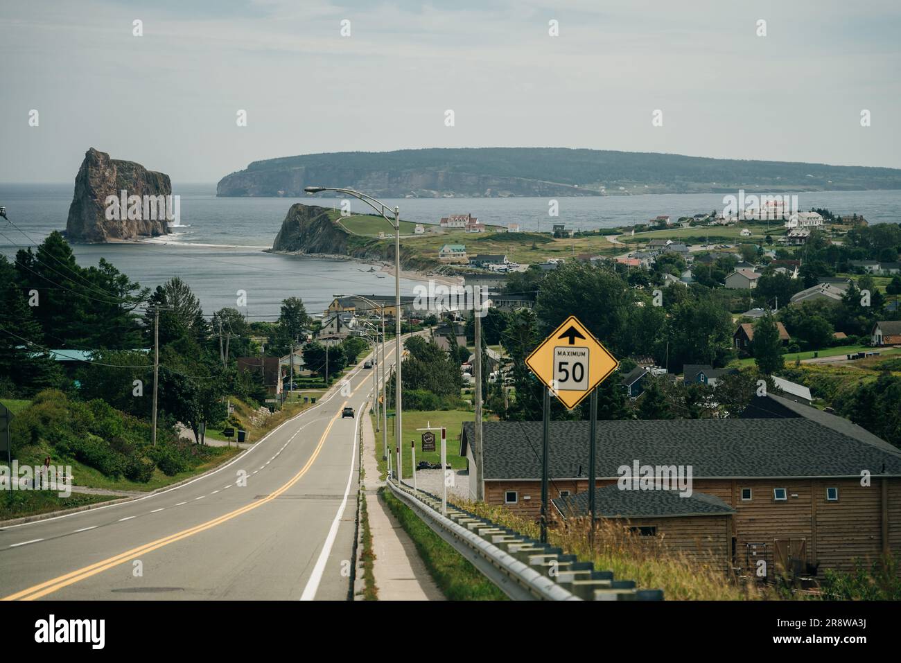the symbol of the Gaspesie, a region of Quebec (Canada) from Cape Mont ...
