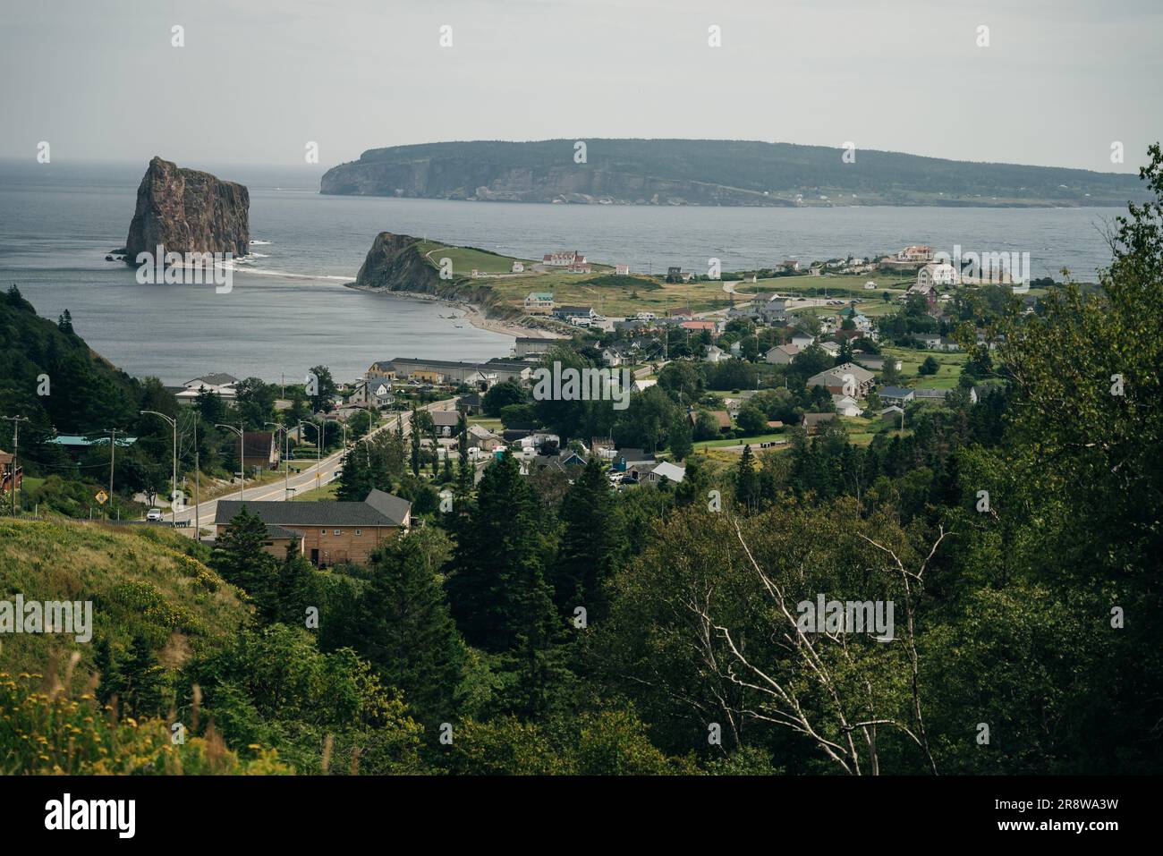 the symbol of the Gaspesie, a region of Quebec (Canada) from Cape Mont ...