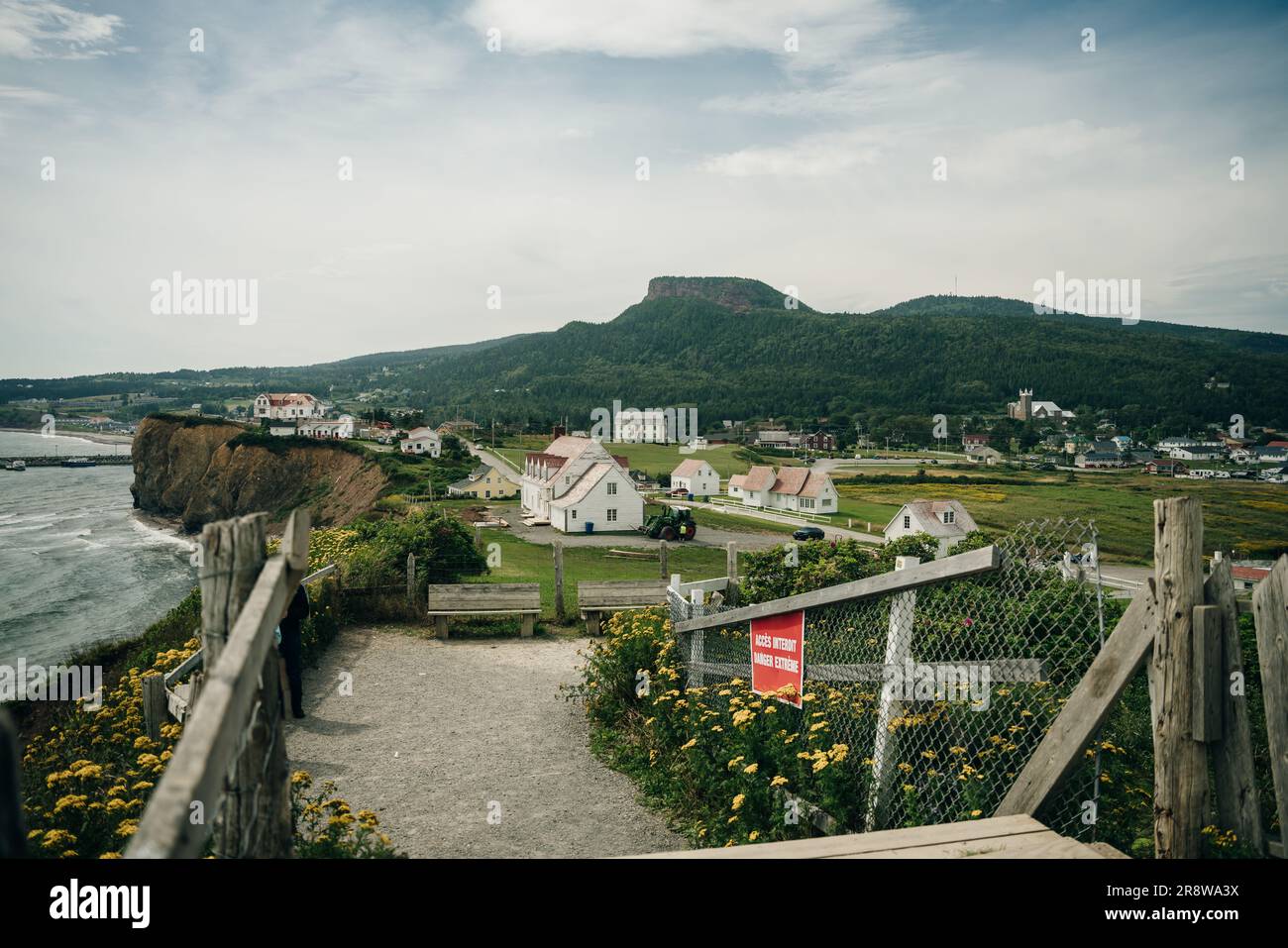 the symbol of the Gaspesie, a region of Quebec (Canada) from Cape Mont ...