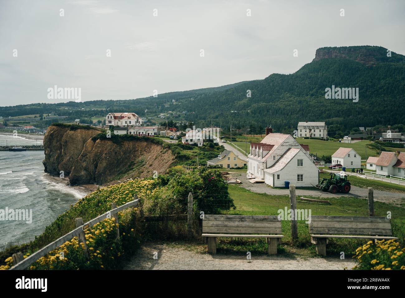 the symbol of the Gaspesie, a region of Quebec (Canada) from Cape Mont ...