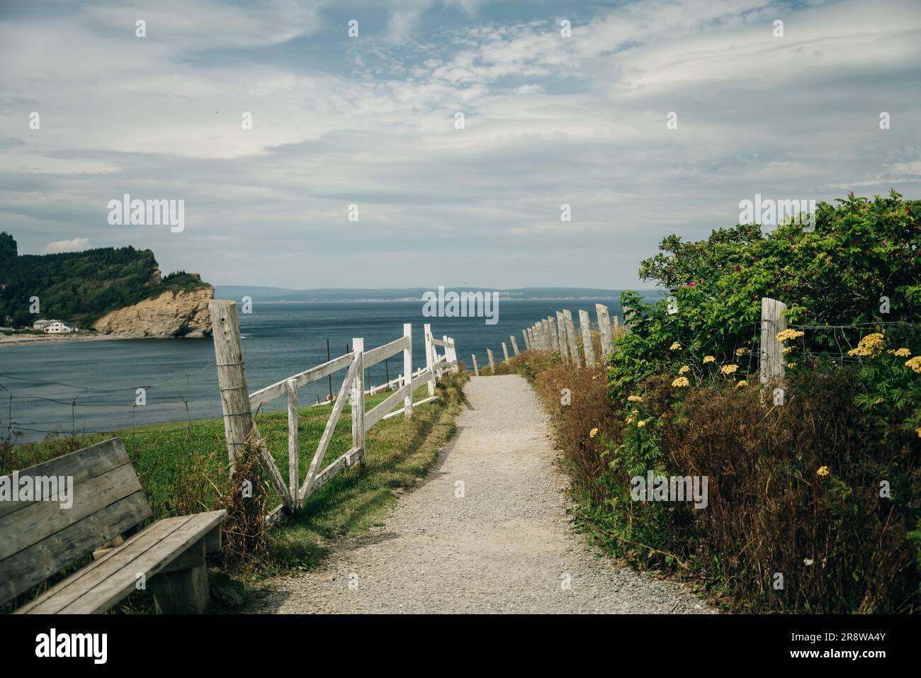 the symbol of the Gaspesie, a region of Quebec (Canada) from Cape Mont ...