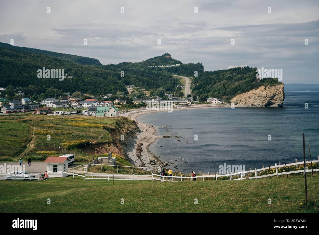 the symbol of the Gaspesie, a region of Quebec (Canada) from Cape Mont ...