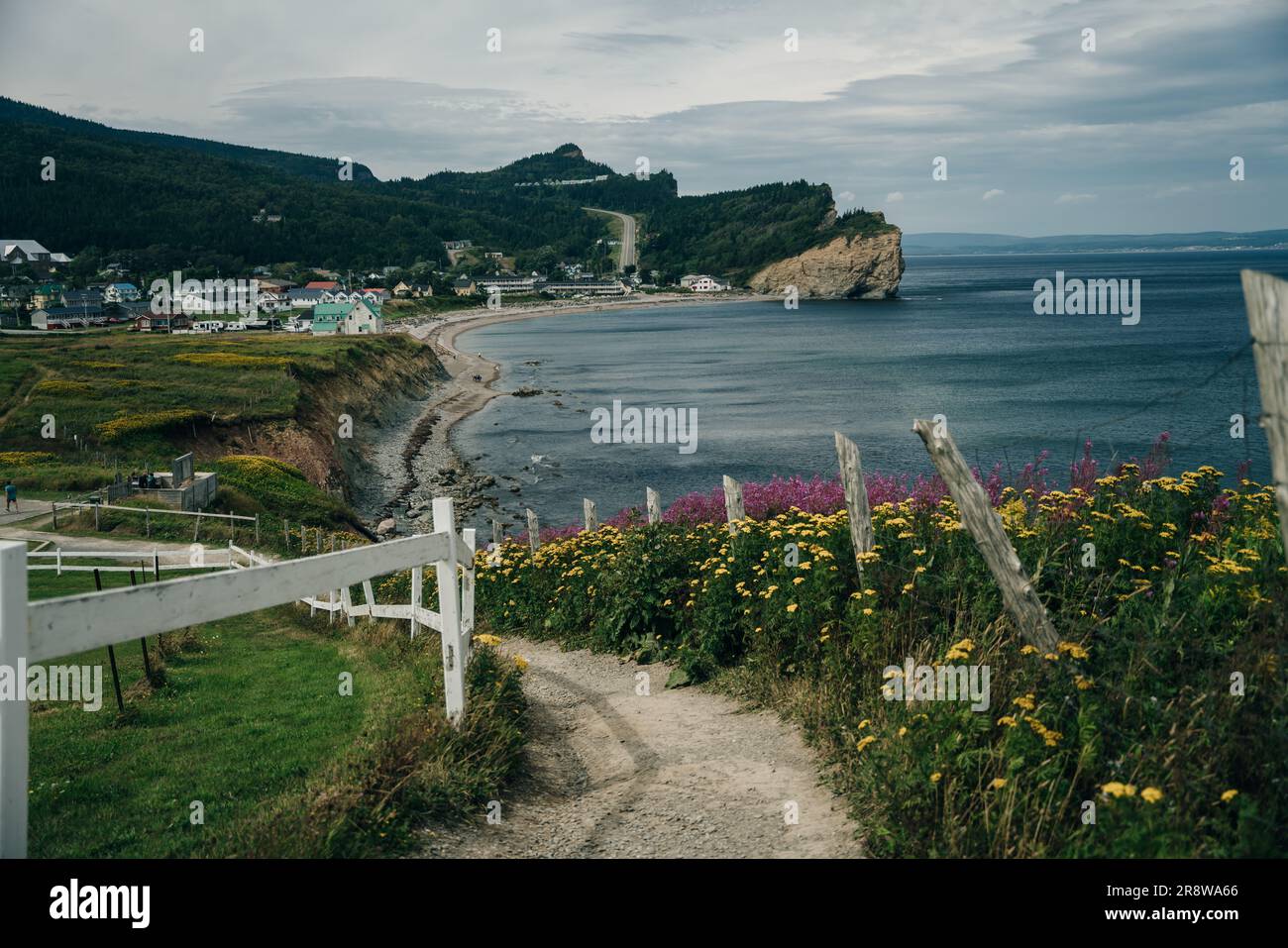 the symbol of the Gaspesie, a region of Quebec (Canada) from Cape Mont ...