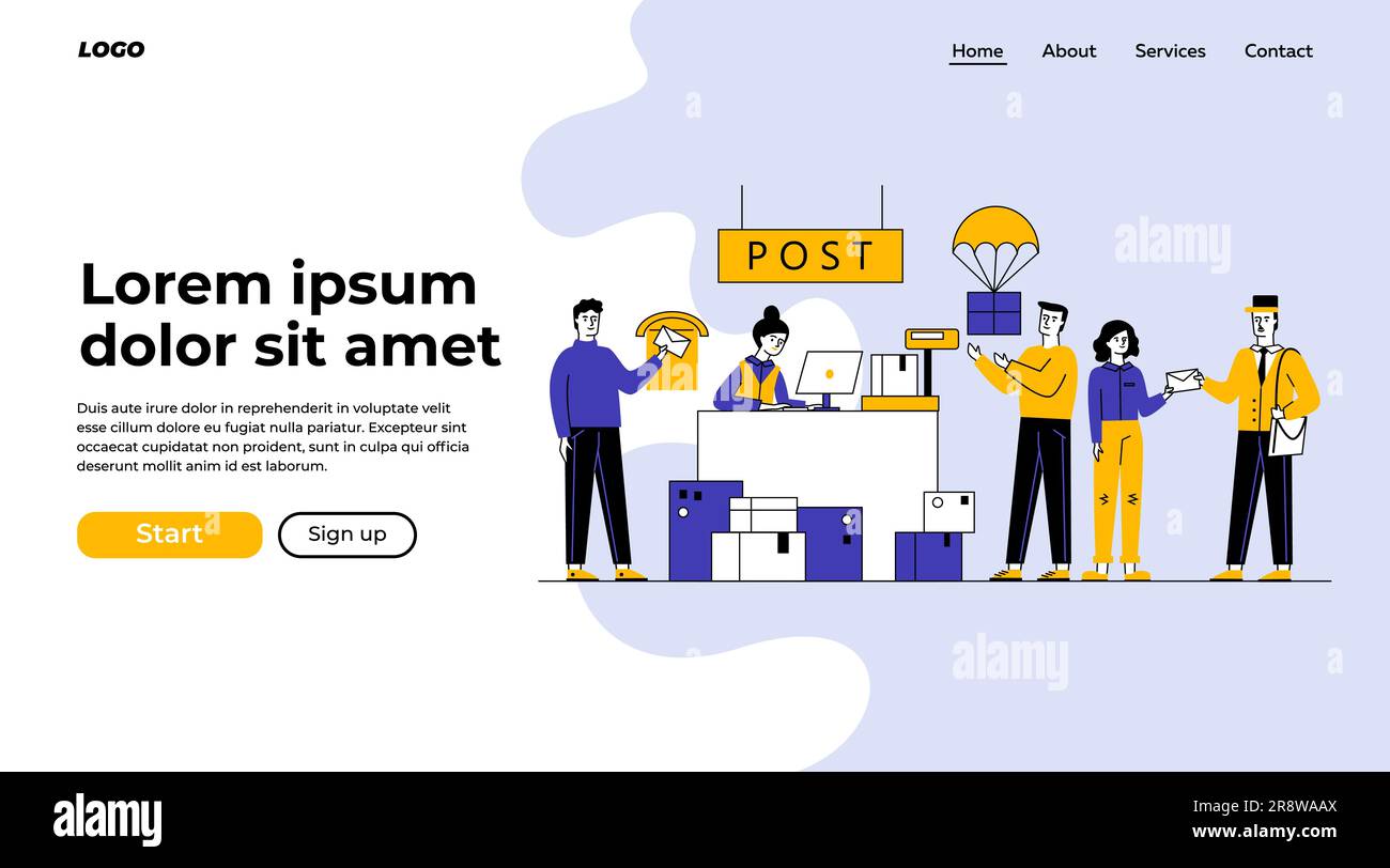 Receiving and sending Stock Vector Images - Alamy