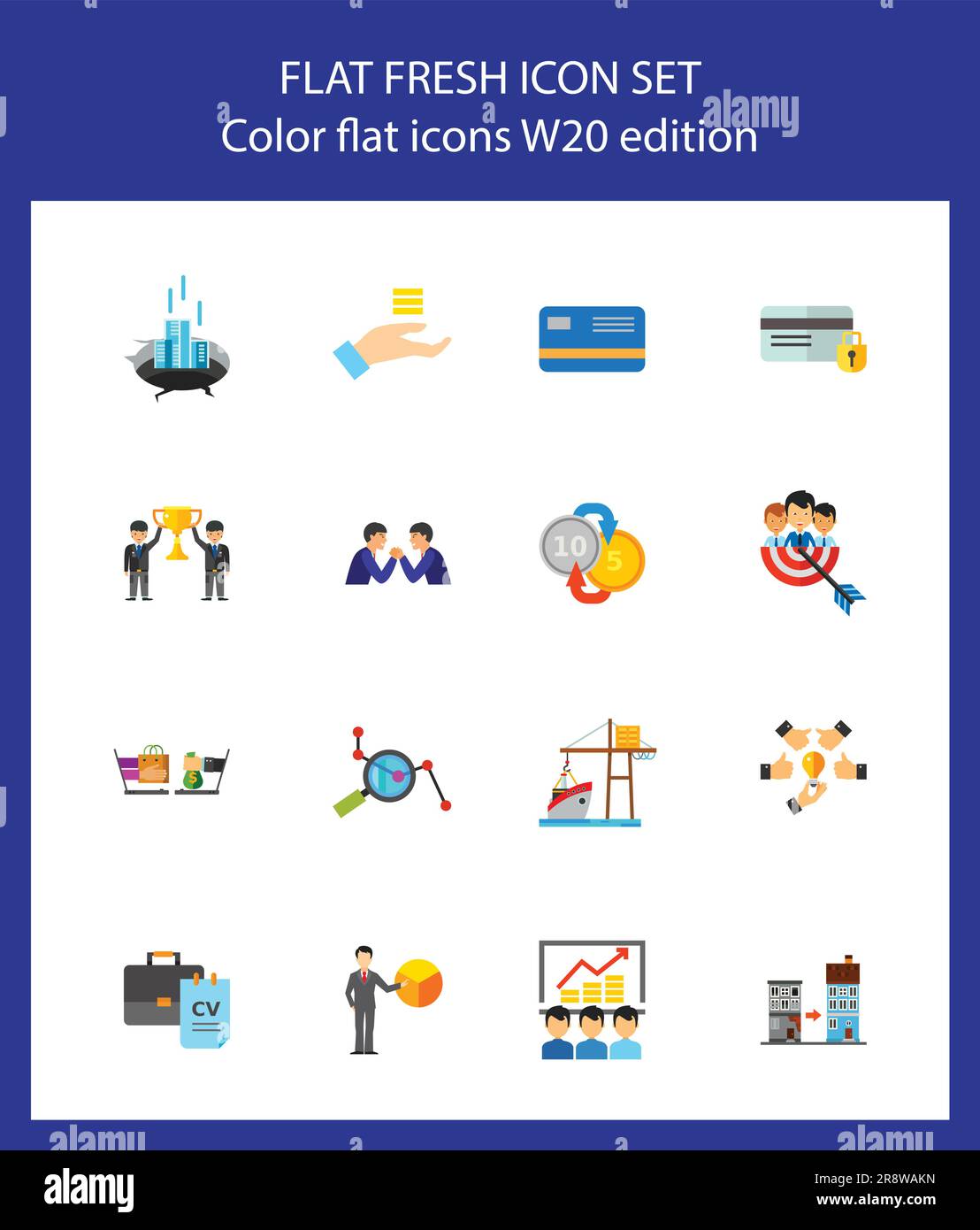 Startup icon set Stock Vector Image & Art - Alamy