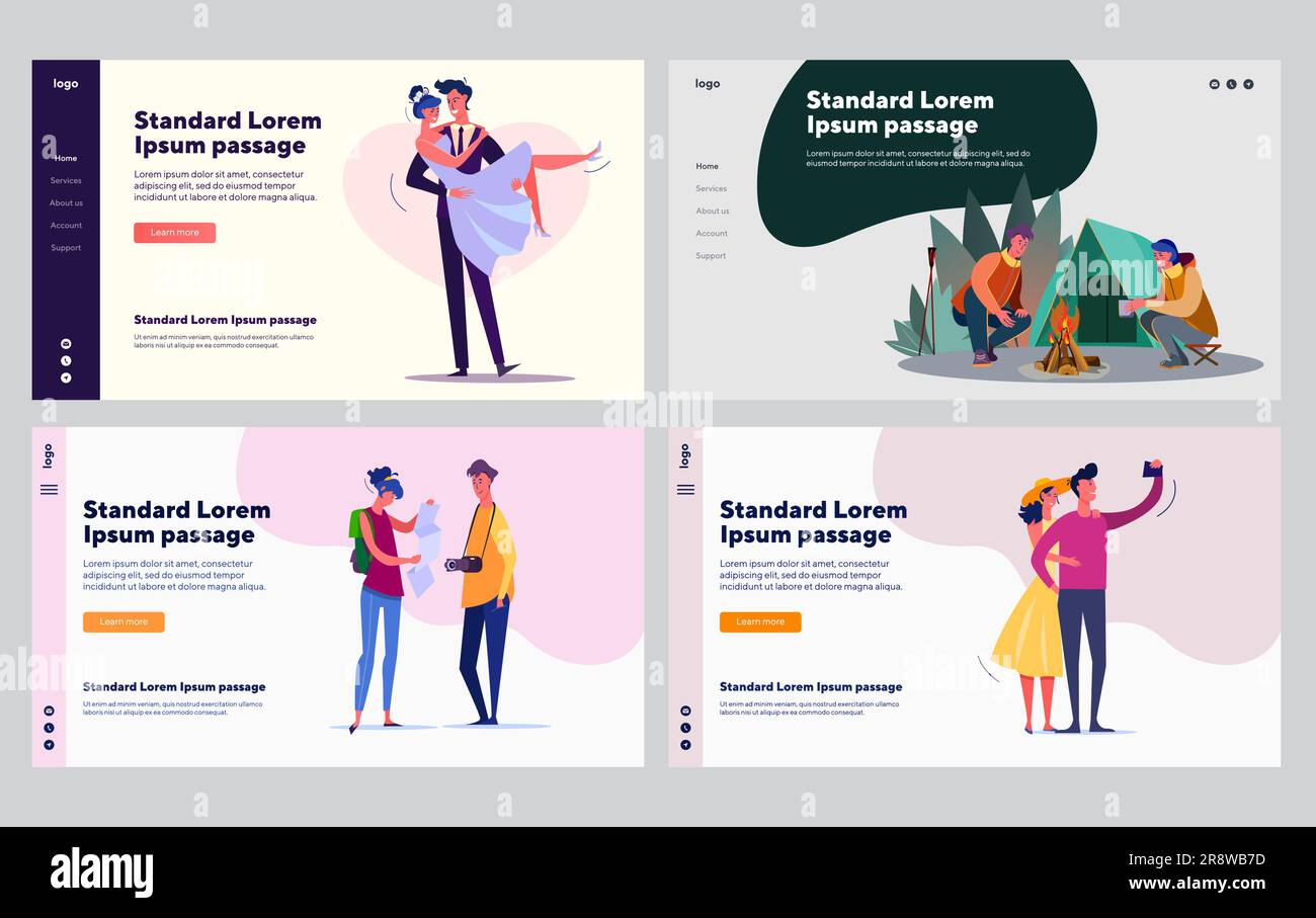 Getting married together Stock Vector Images - Alamy