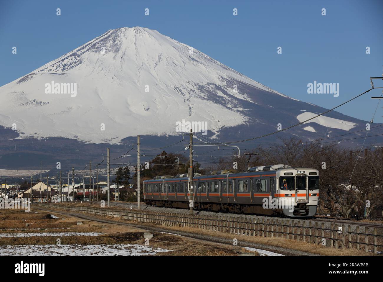 Mt.Fuji and Gotemba Line Stock Photo - Alamy