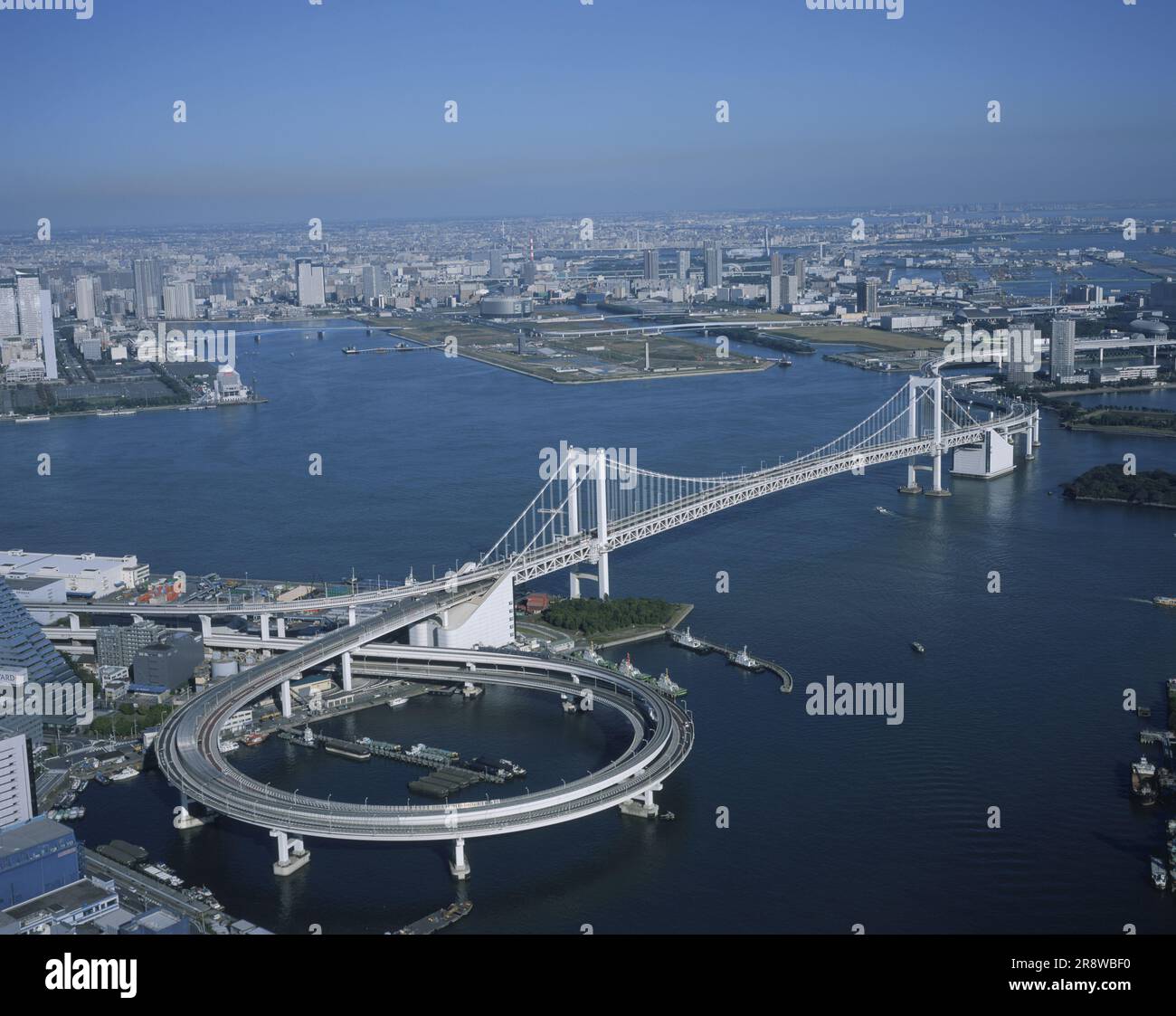 Loop bridge and Rainbow Bridge Stock Photo - Alamy