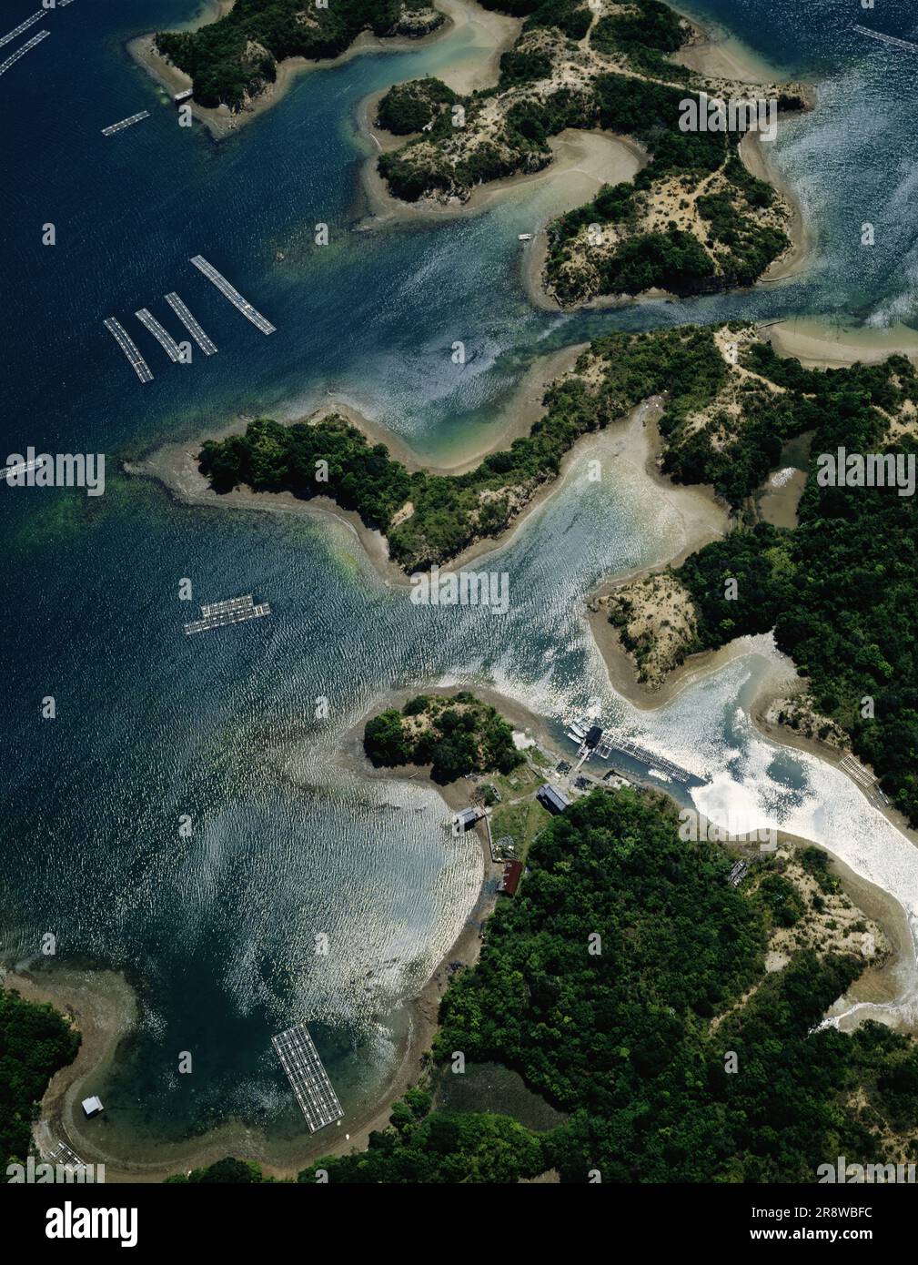 Aerial view of ago bay hi-res stock photography and images - Alamy