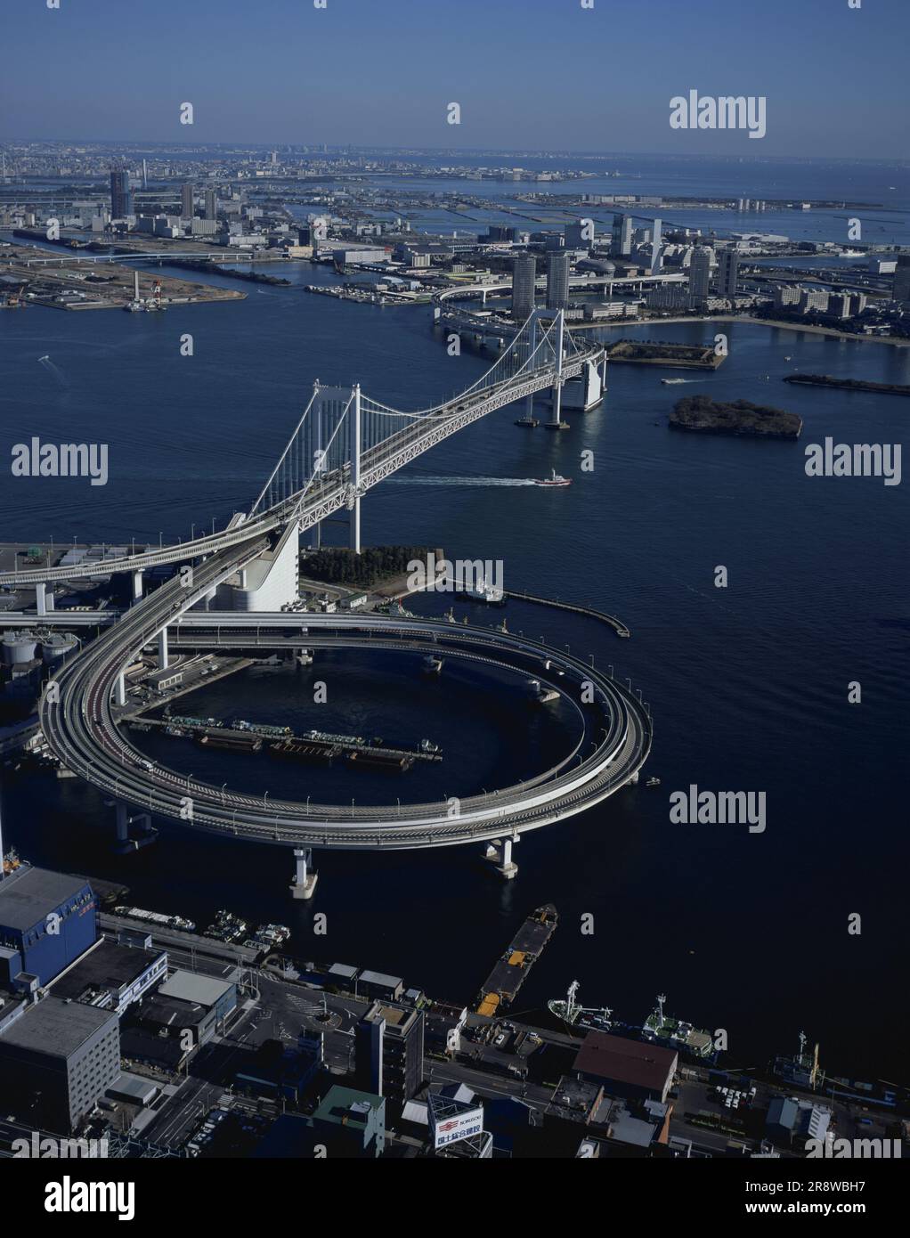 Loop bridge and Rainbow Bridge Stock Photo - Alamy