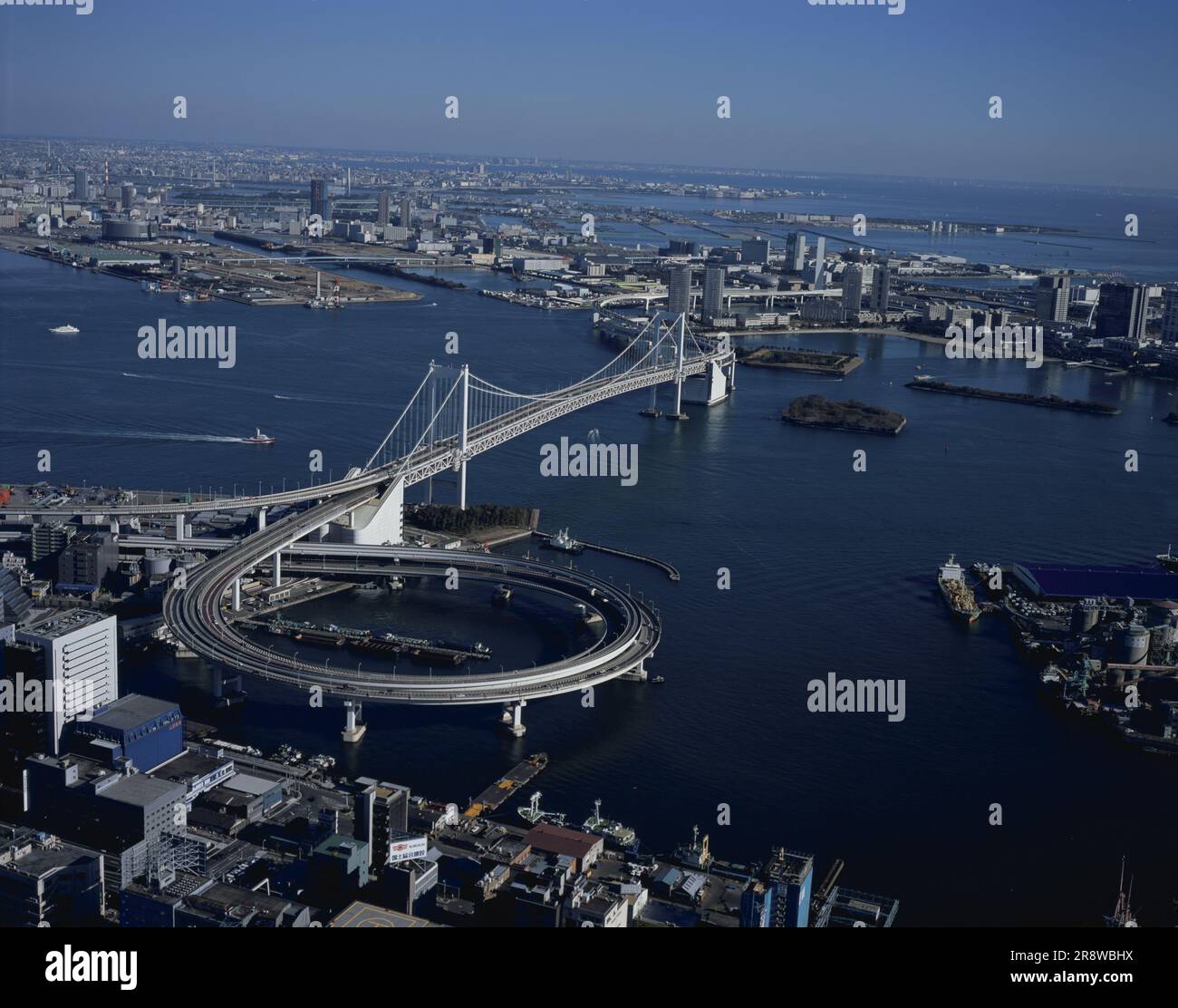 Loop bridge and Rainbow Bridge Stock Photo - Alamy